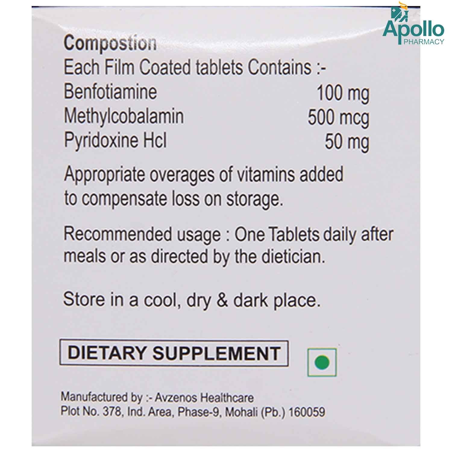 BENFOLOT TABLET Price, Uses, Side Effects, Composition - Apollo Pharmacy