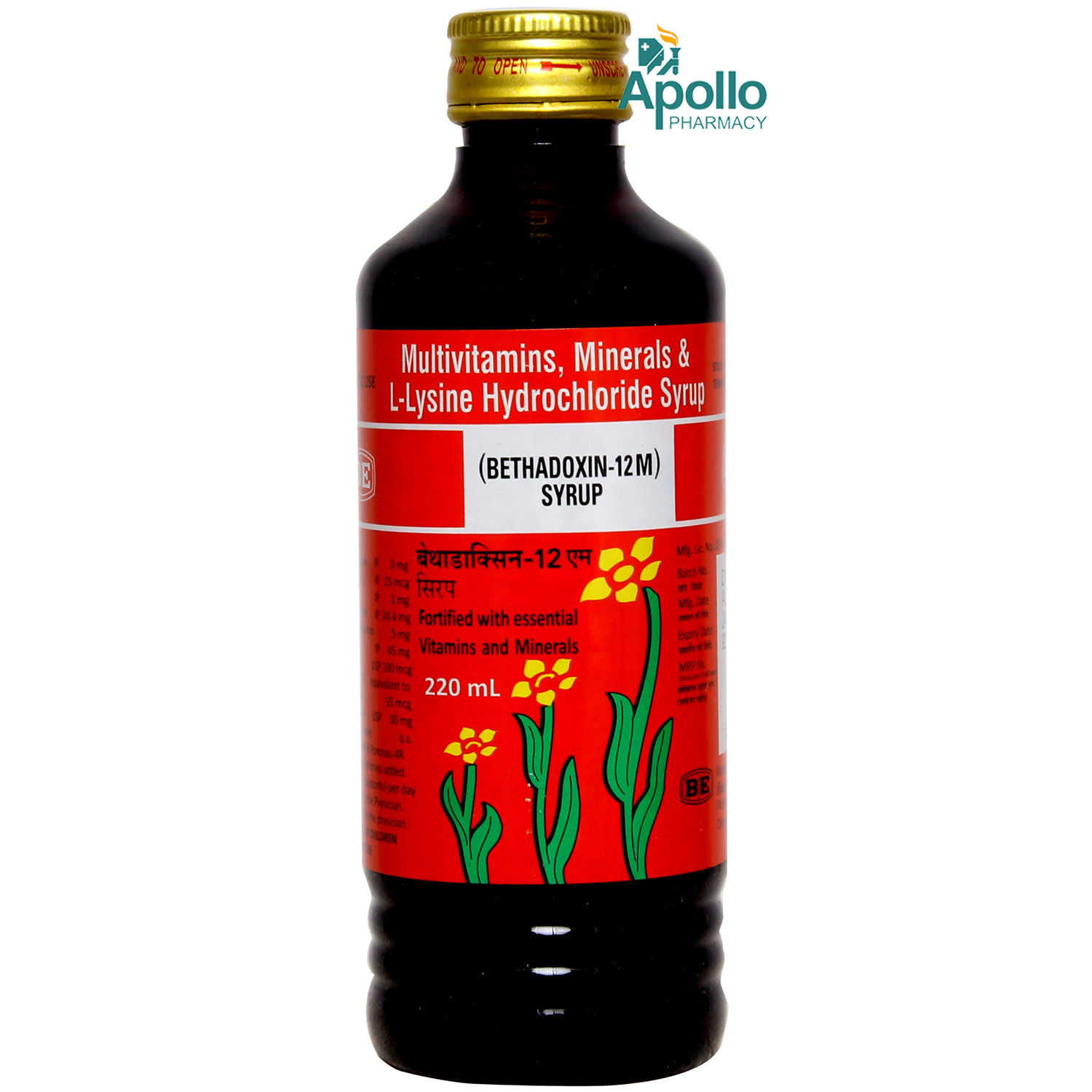 Bethadoxin 12M Syrup 220 ml Price, Uses, Side Effects, Composition - Apollo Pharmacy