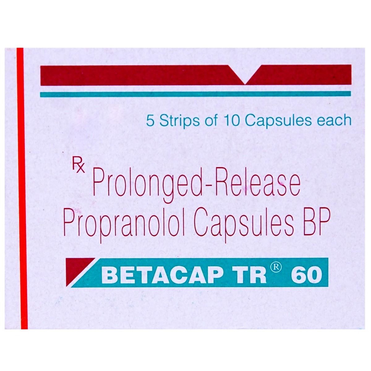 Betacap TR 60 Capsule 10's Price, Uses, Side Effects, Composition ...