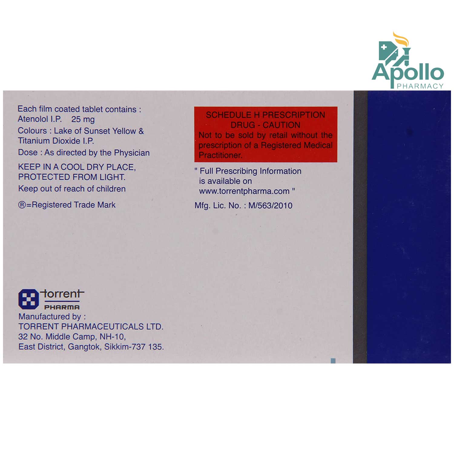 Betacard 25 Tablet 14's Price, Uses, Side Effects, Composition - Apollo ...