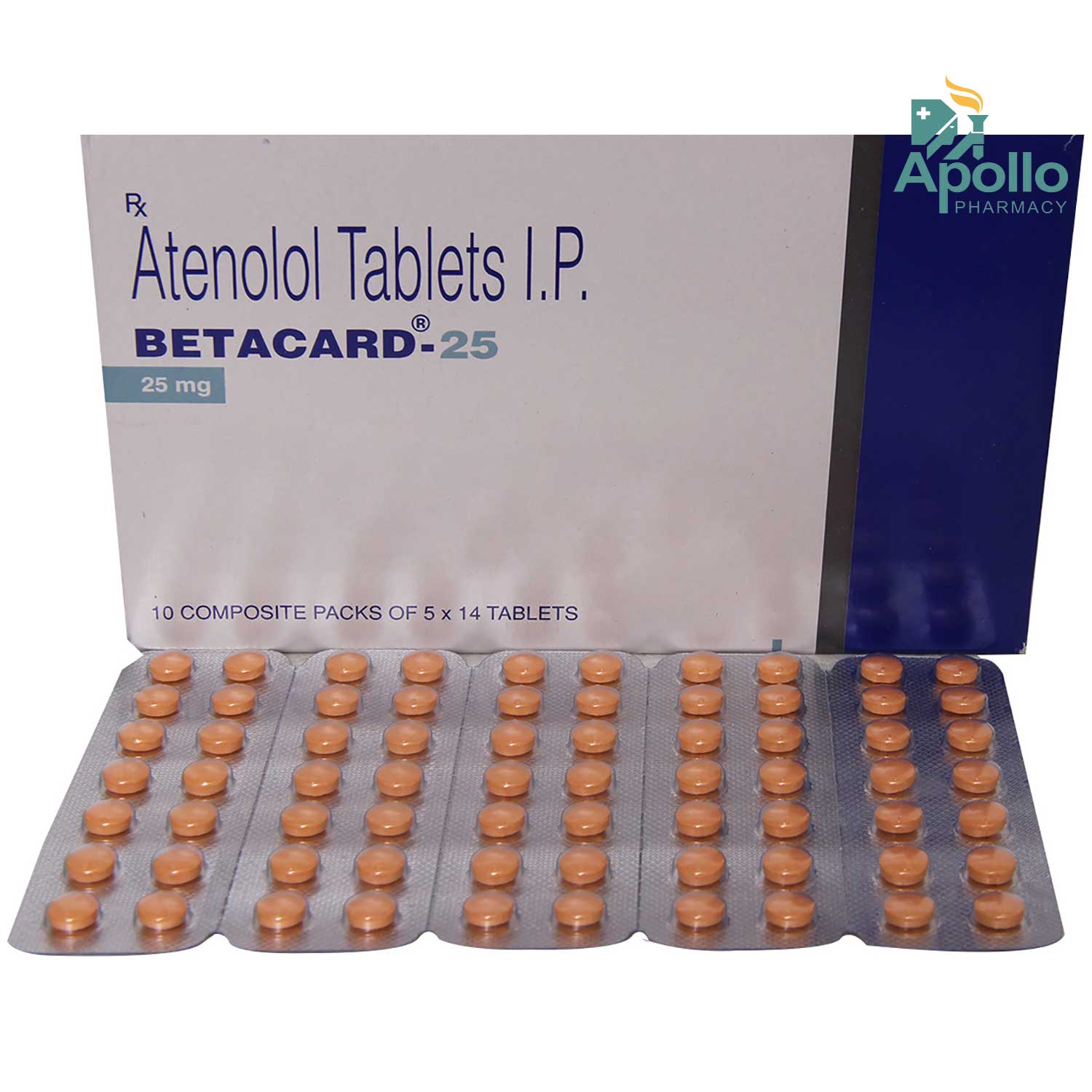 Betacard 25 Tablet 14's Price, Uses, Side Effects, Composition - Apollo ...