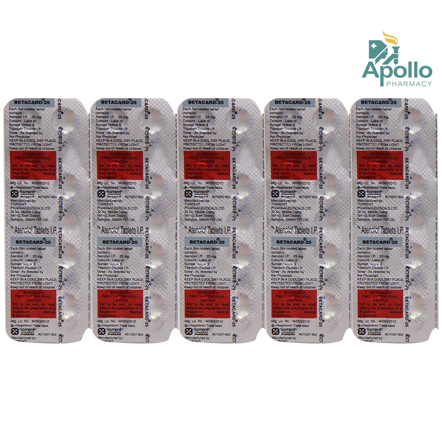 Betacard 25 Tablet 14's Price, Uses, Side Effects, Composition - Apollo ...