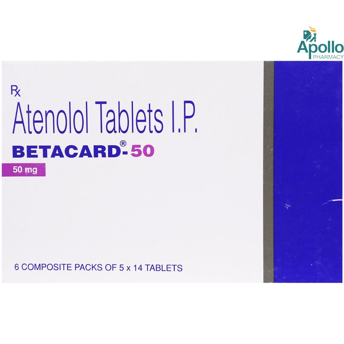 Betacard-50 Tablet 14's Price, Uses, Side Effects, Composition - Apollo ...