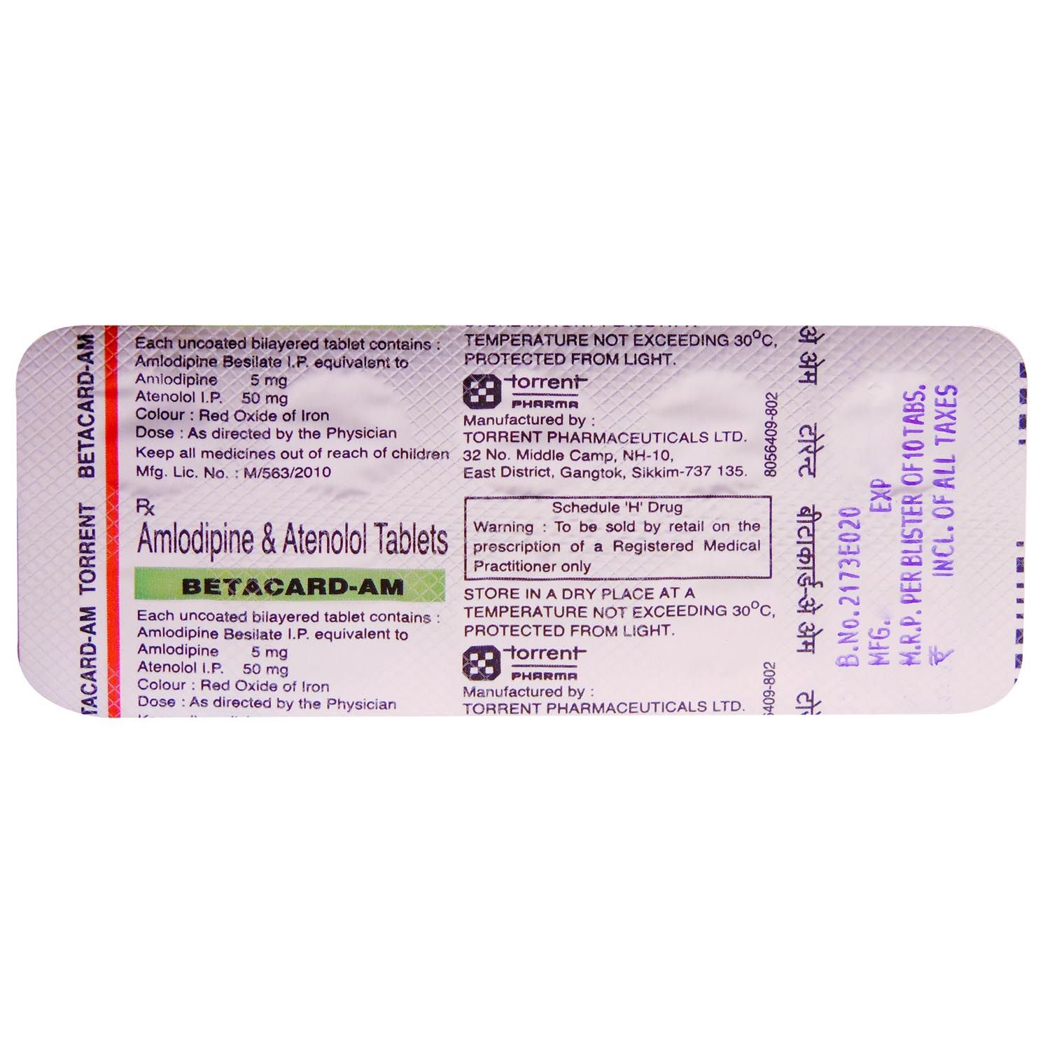 BETACARD AM TABLET Price, Uses, Side Effects, Composition - Apollo Pharmacy