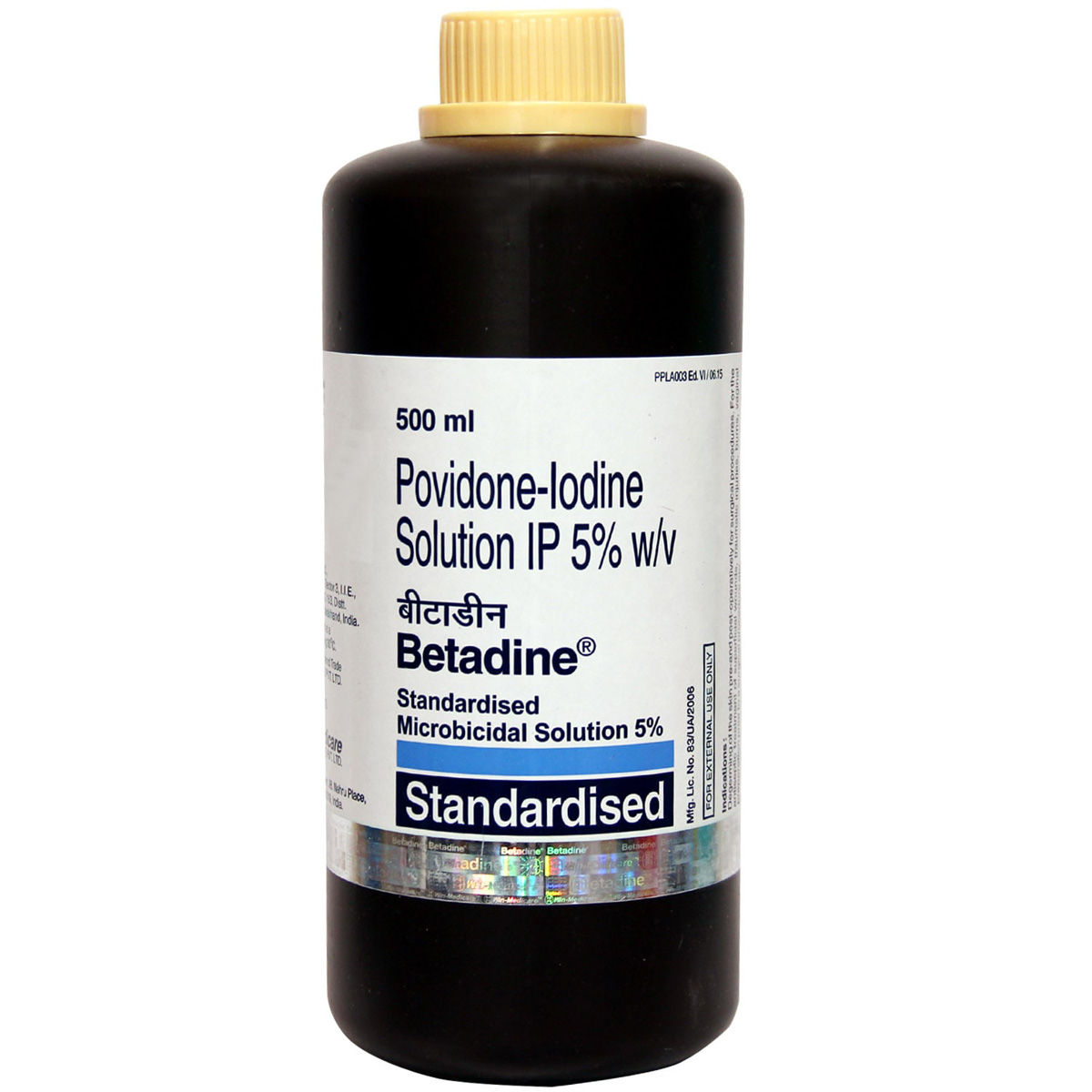 Betadine 5% Solution 500 ml Price, Uses, Side Effects, Composition ...