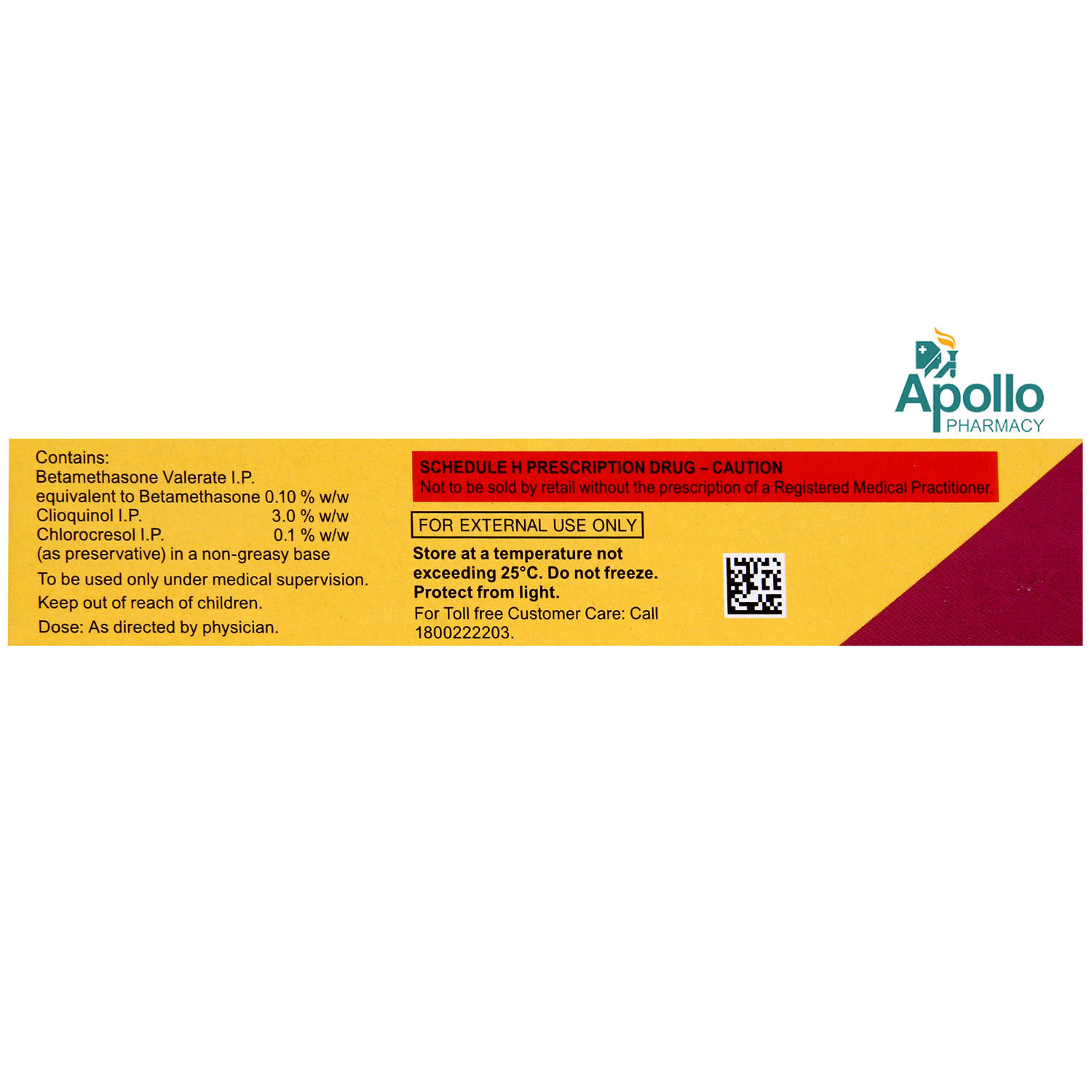 Betnovate C Cream 30 gm Price, Uses, Side Effects, Composition - Apollo ...
