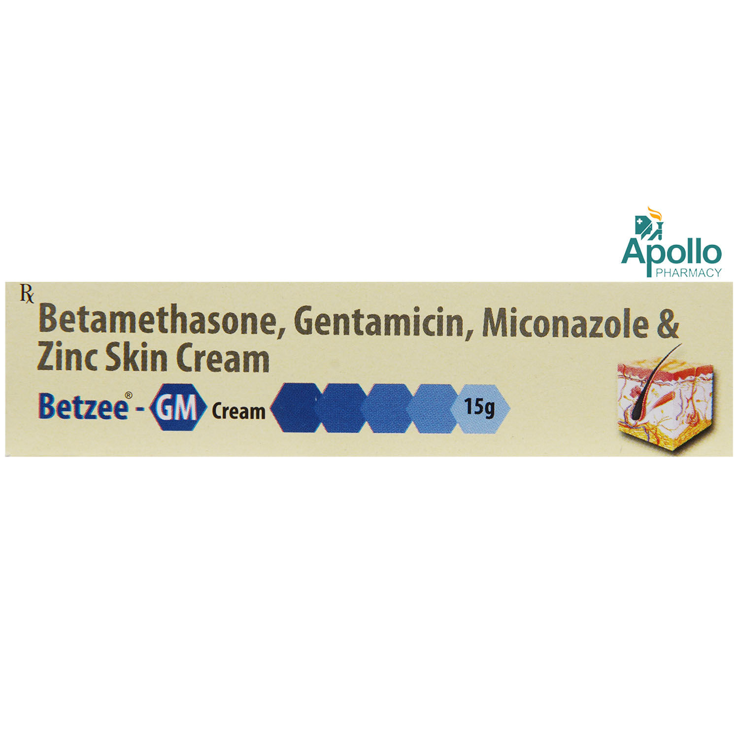 BETZEE GM CREAM 15GM Price, Uses, Side Effects, Composition - Apollo ...