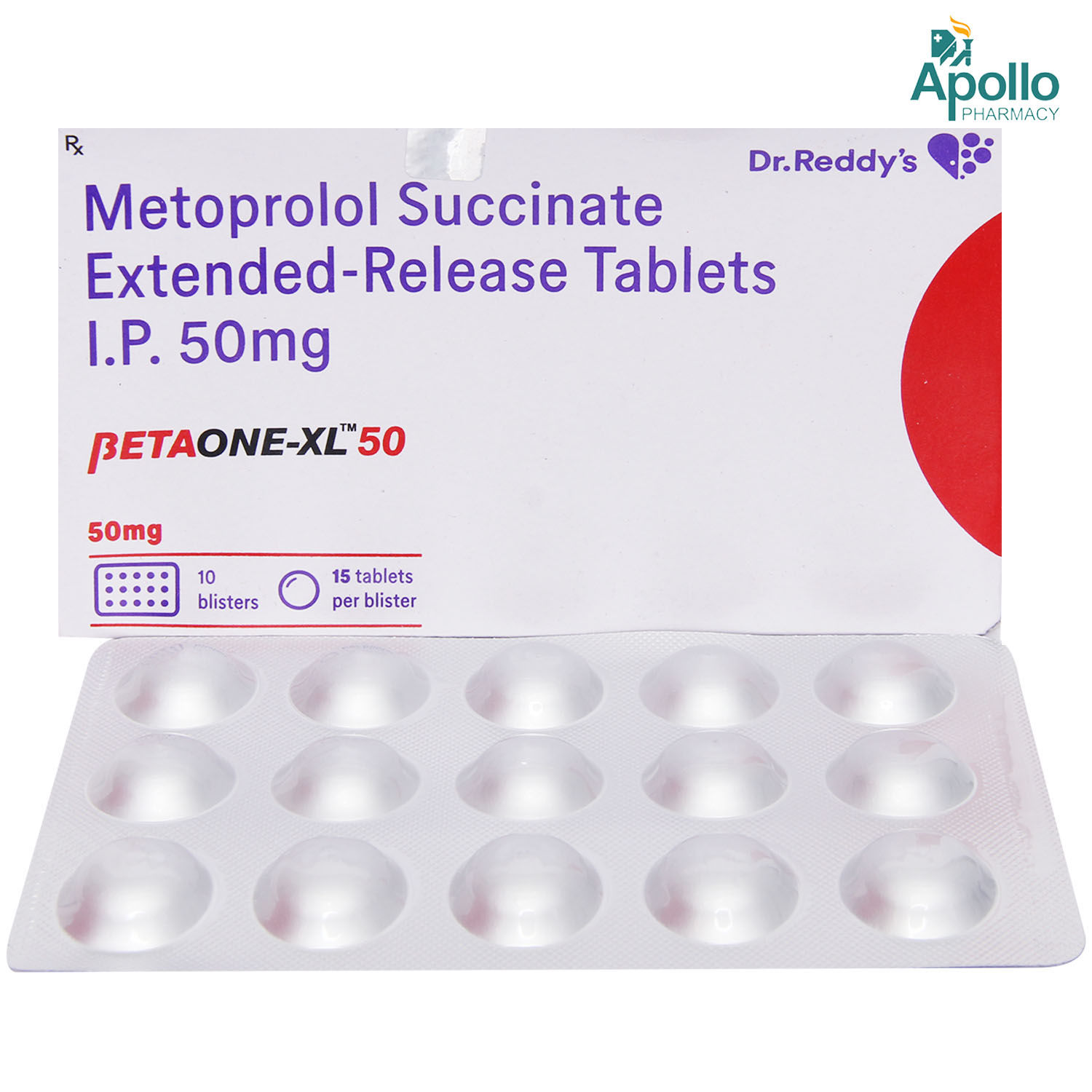 BETAONE XL 50MG TABLET Price, Uses, Side Effects, Composition - Apollo ...