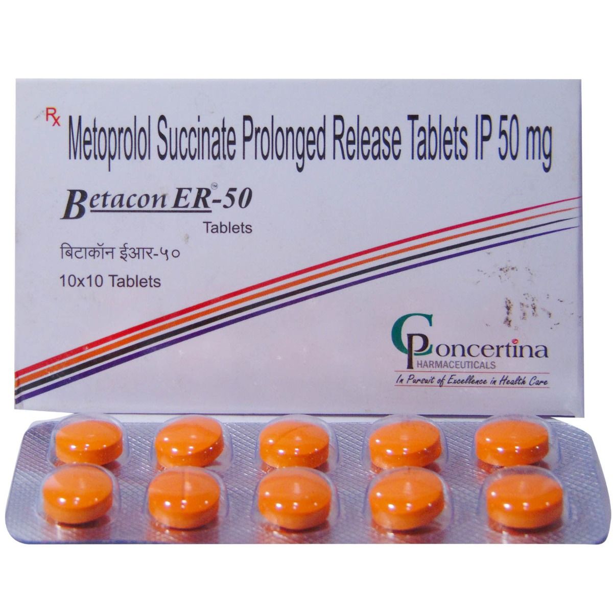 Betacon Er 50mg Tablet 10's Price, Uses, Side Effects, Composition ...