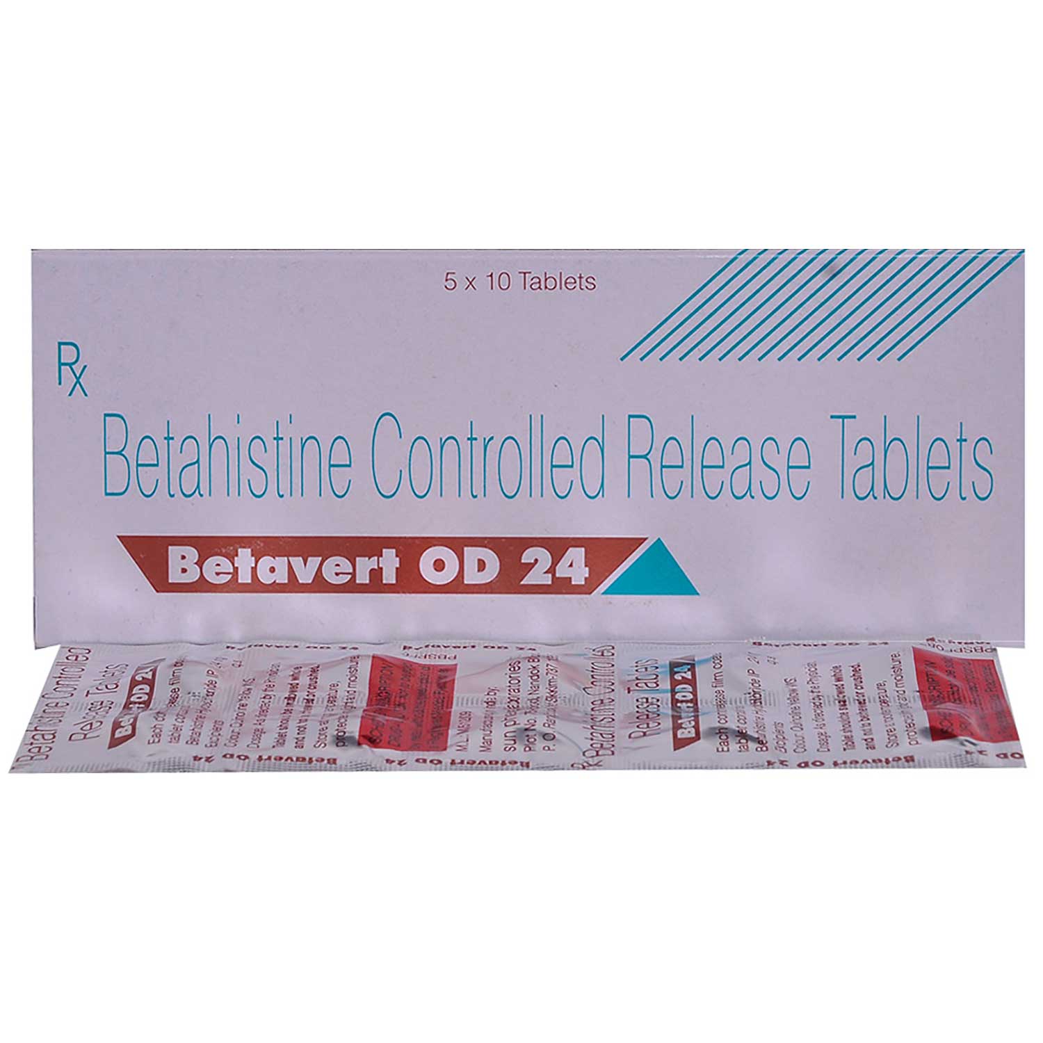 Betavert OD 24 Tablet 10's Price, Uses, Side Effects, Composition ...