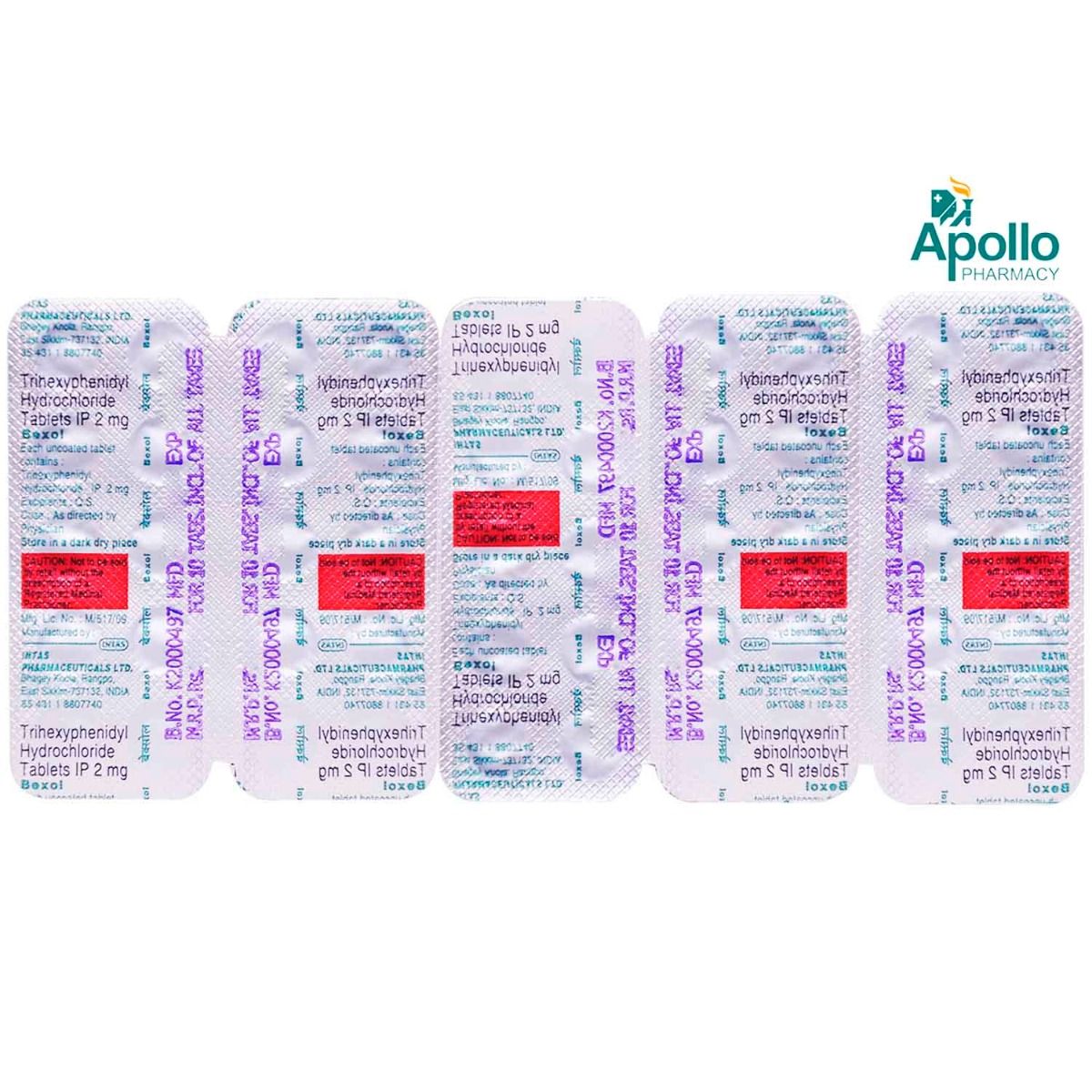 Bexol Tablet 10's Price, Uses, Side Effects, Composition - Apollo Pharmacy