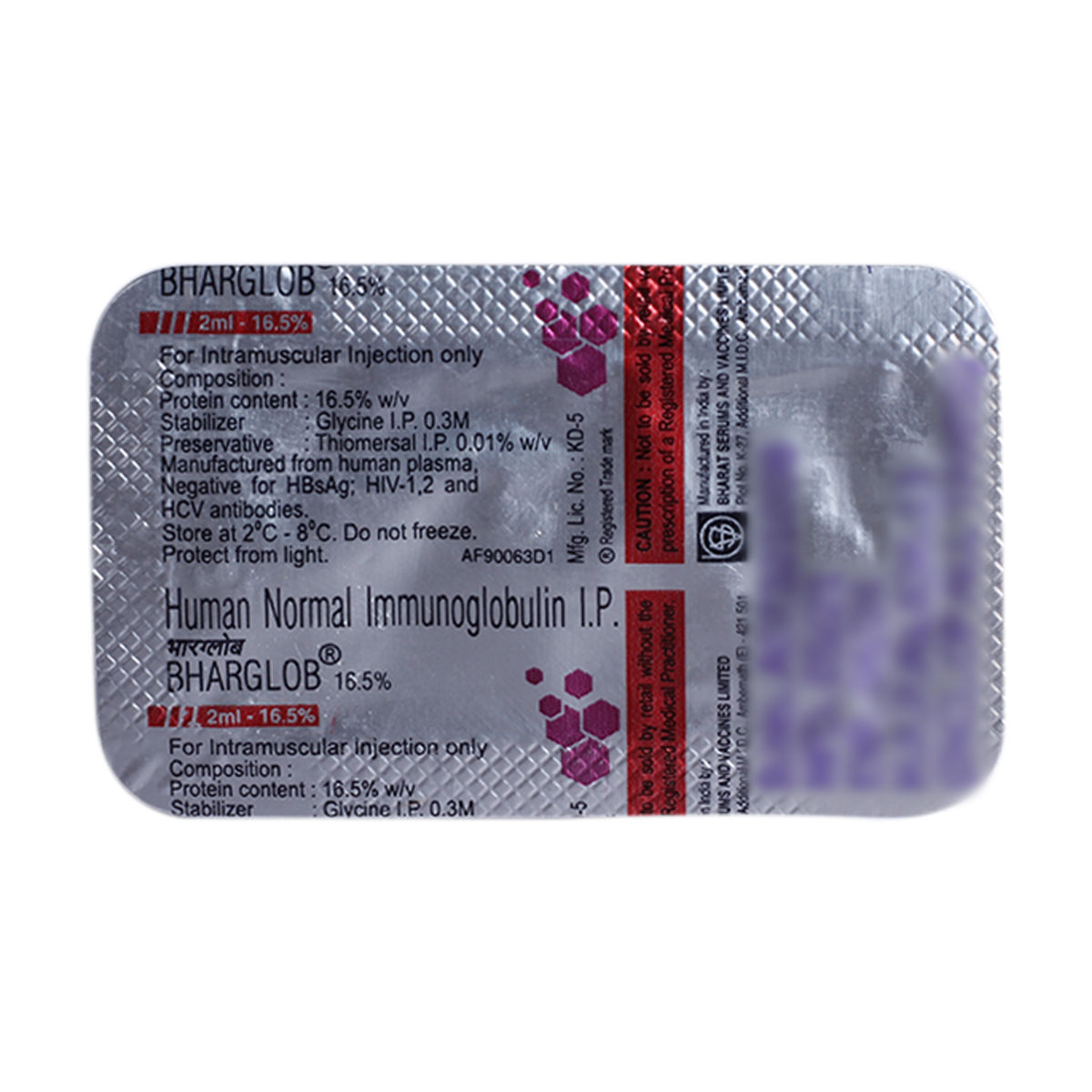 Bharglob 16.5% Injection 1's Price, Uses, Side Effects, Composition ...