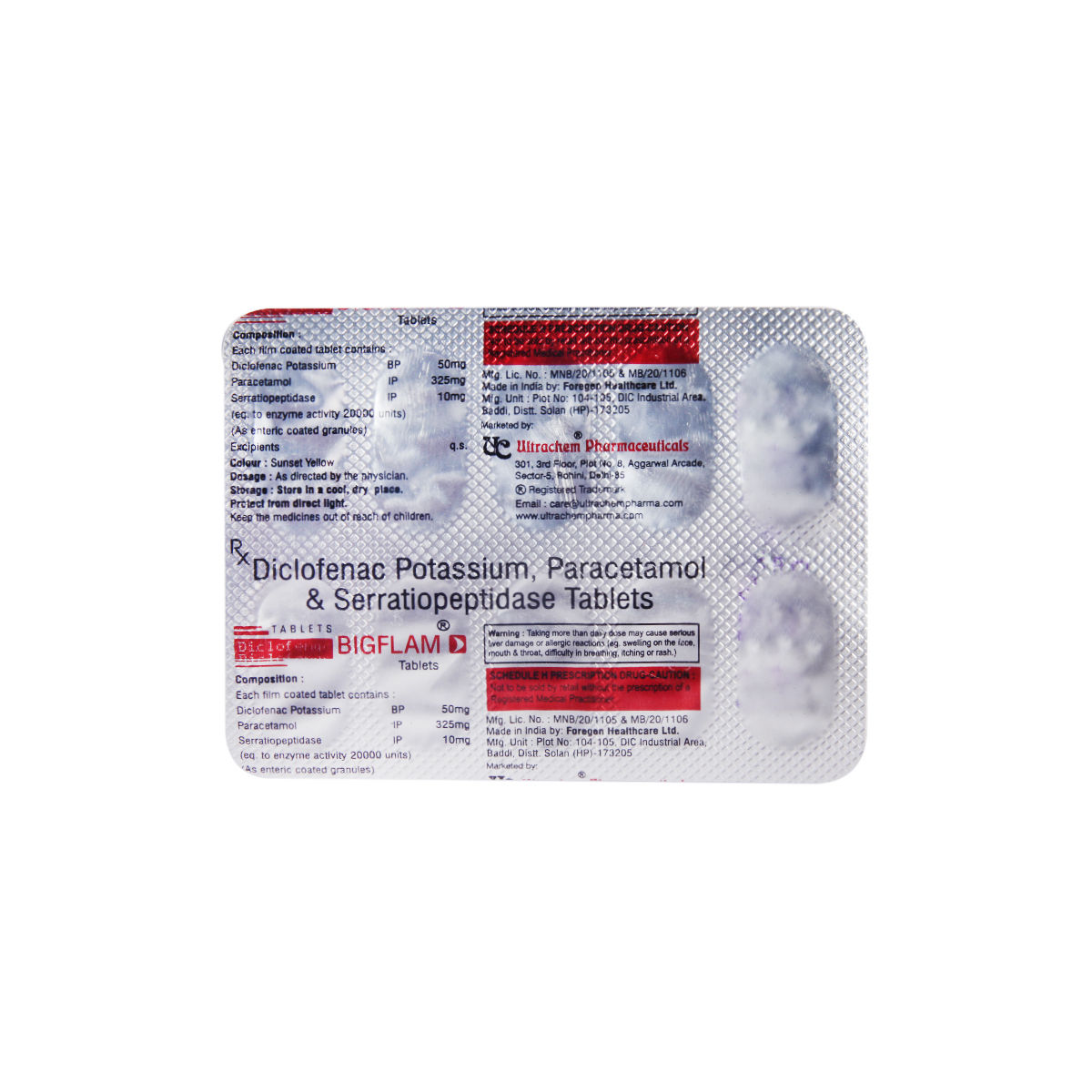 Bigflam Tablet 10's Price, Uses, Side Effects, Composition - Apollo ...