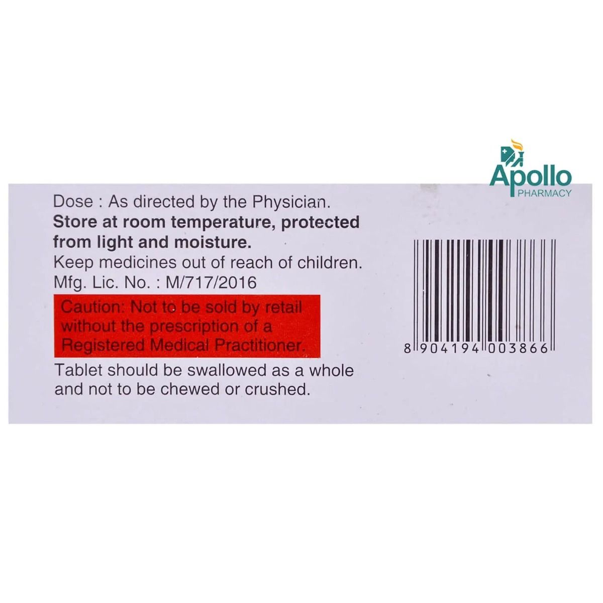 Bigbro OD Tablet 10's Price, Uses, Side Effects, Composition - Apollo ...