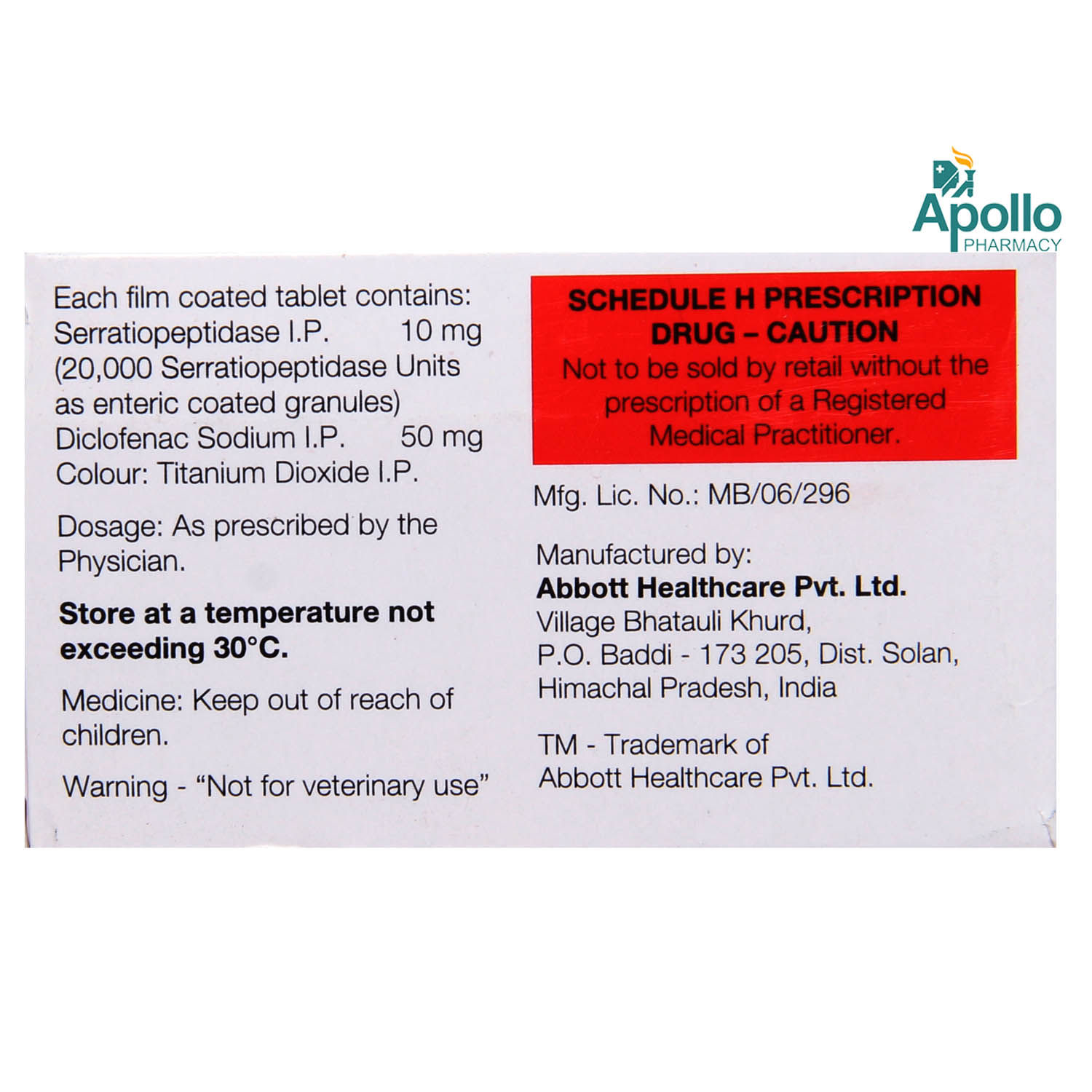 BIOZOBID TABLET Price, Uses, Side Effects, Composition - Apollo Pharmacy