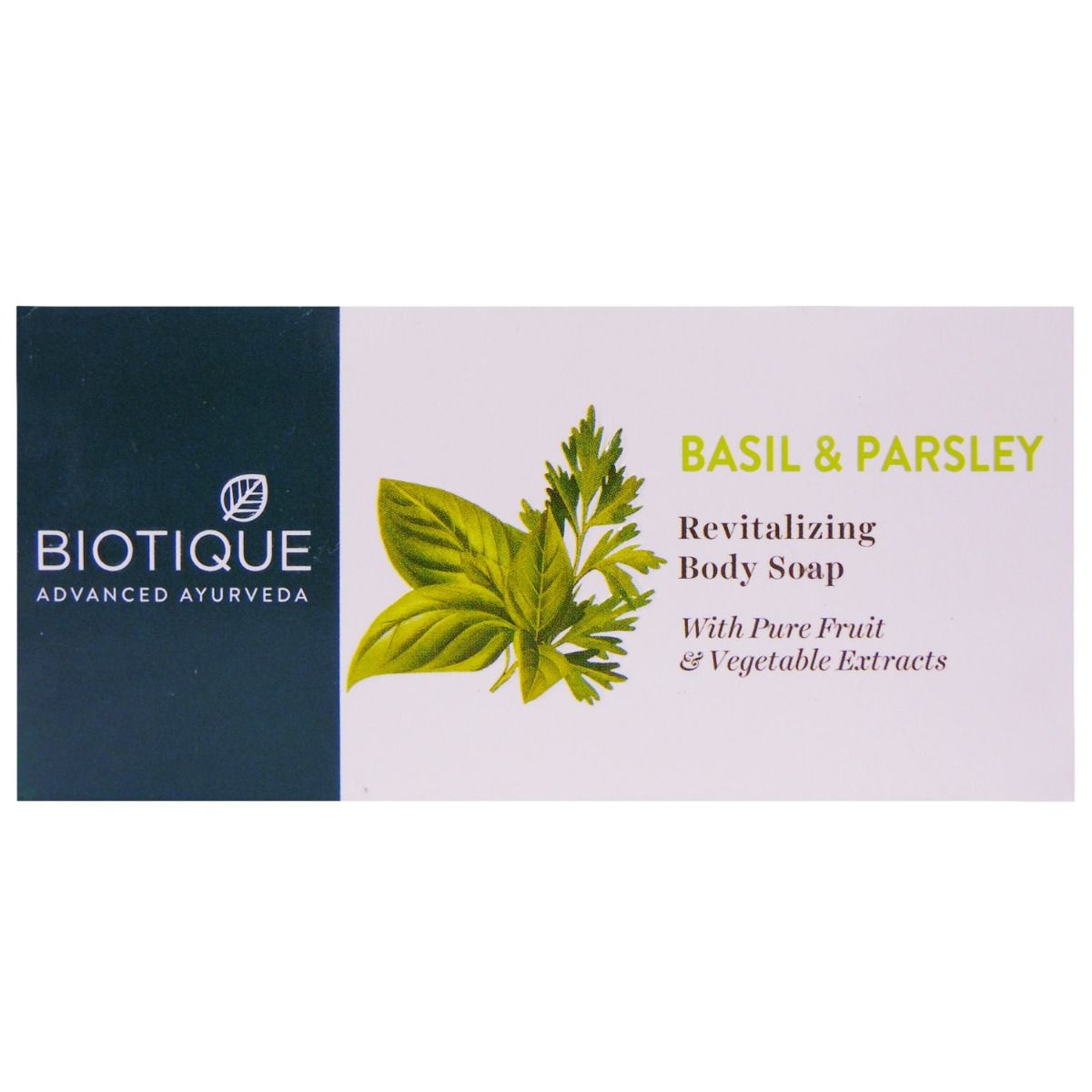 Biotique Basil & Parsley Revitalizing Body Soap, 150 gm Price, Uses ...