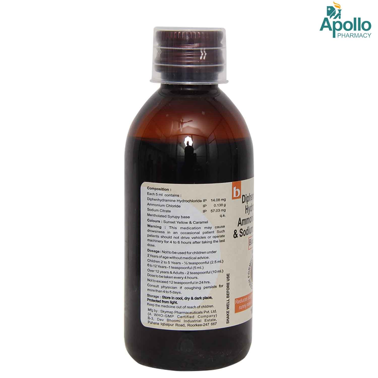 Biochemdryl Syrup 100 ml Price, Uses, Side Effects, Composition ...