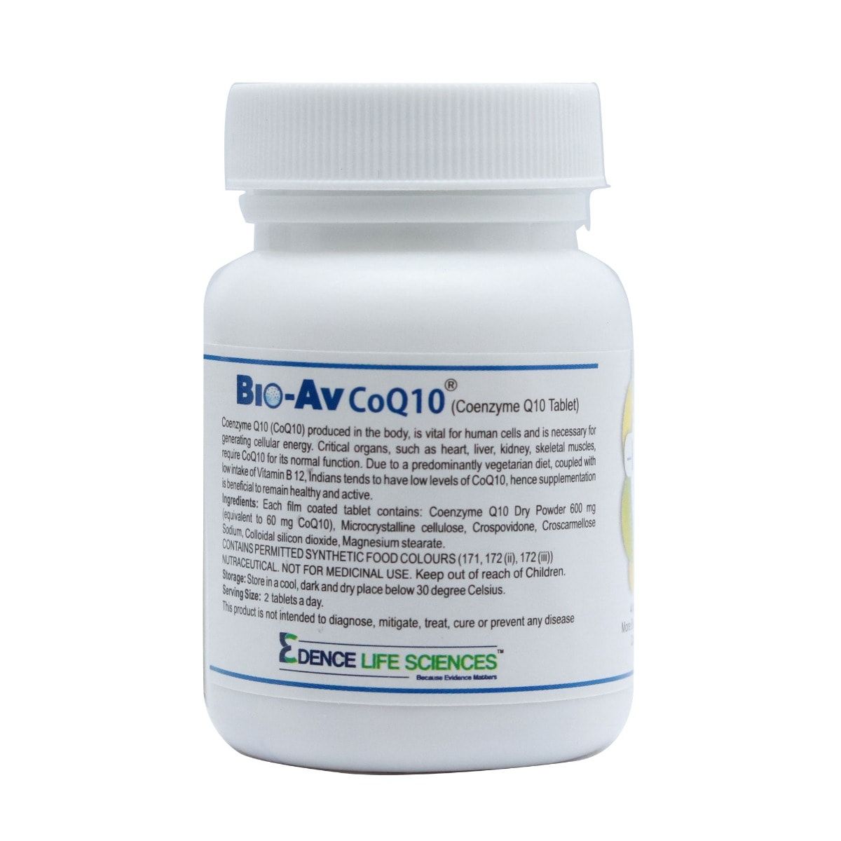 Bio-Av-Coq10 60mg Tablet 30s Price, Uses, Side Effects, Composition ...