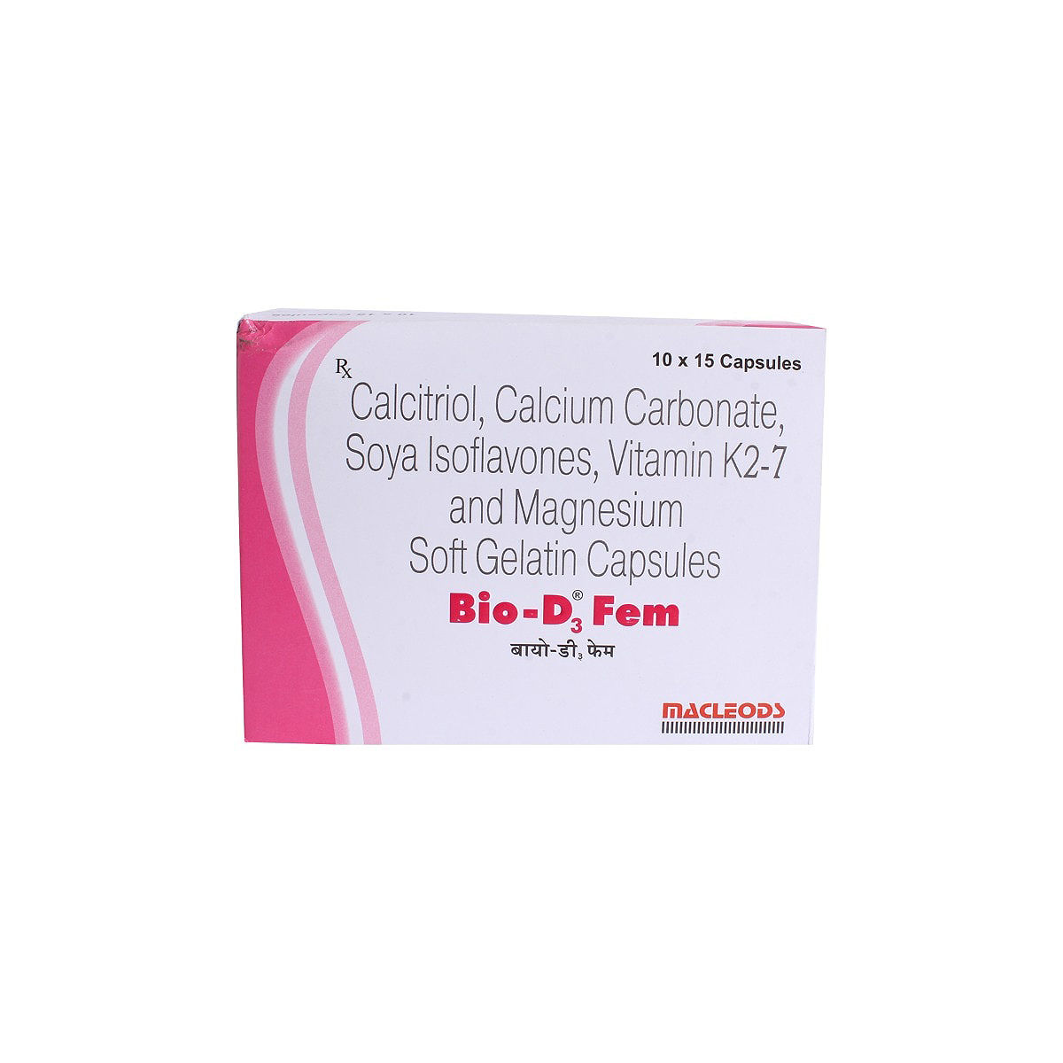 Bio-D3 Fem Capsule 15's Price, Uses, Side Effects, Composition - Apollo ...