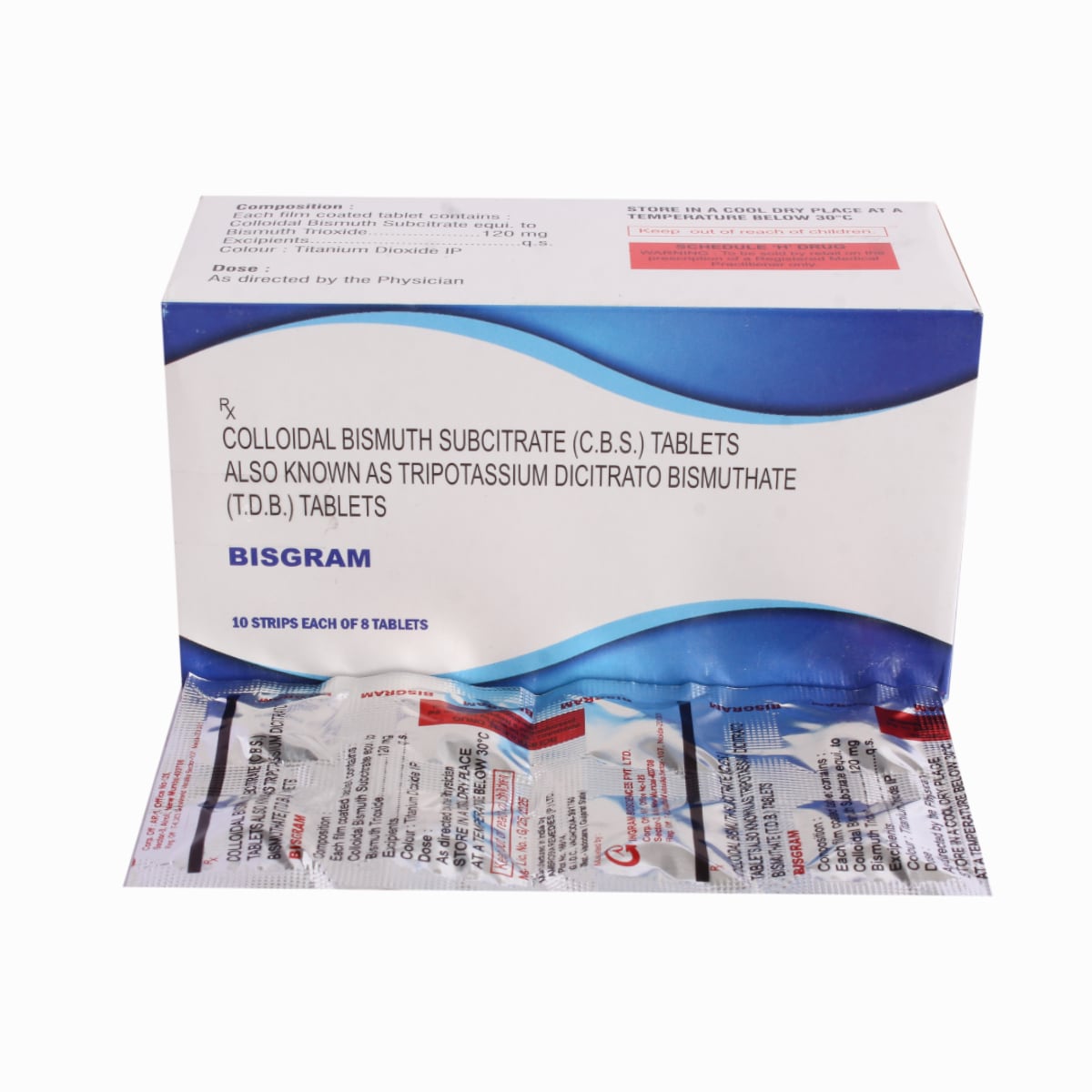 Bisgram 120 mg Tablet 8's Price, Uses, Side Effects, Composition ...