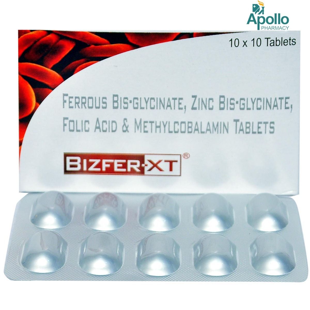Bizfer-XT Tablet 10's Price, Uses, Side Effects, Composition - Apollo ...