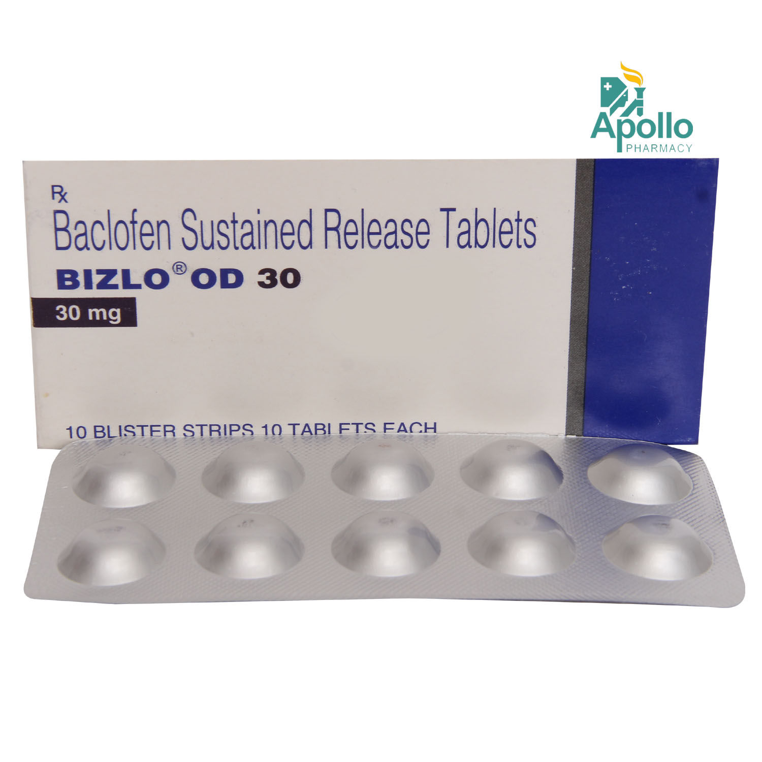 BIZLO OD 30MG TABLET 10'S Price, Uses, Side Effects, Composition ...