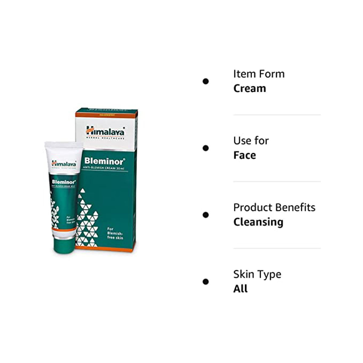 Himalaya Bleminor Anti-Blemish Cream, 30 ml Price, Uses, Side Effects ...