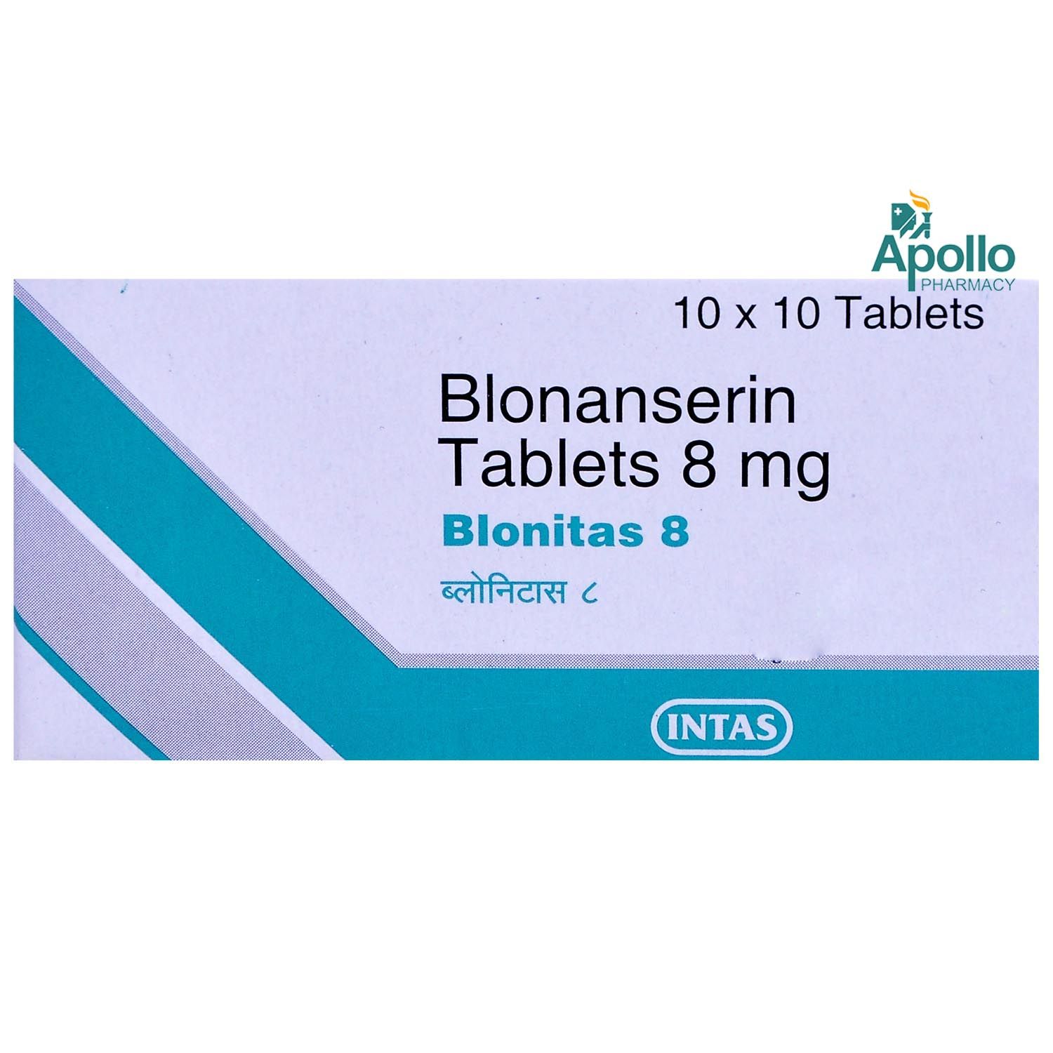 Blonitas 8 Tablet 10's Price, Uses, Side Effects, Composition - Apollo ...