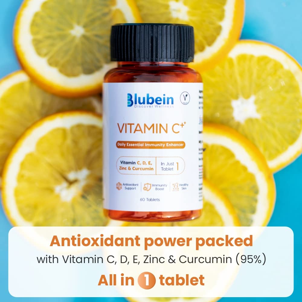 Blubein Vitamin C++ Daily Immunity Enhancer, 60 Tablets Price, Uses ...