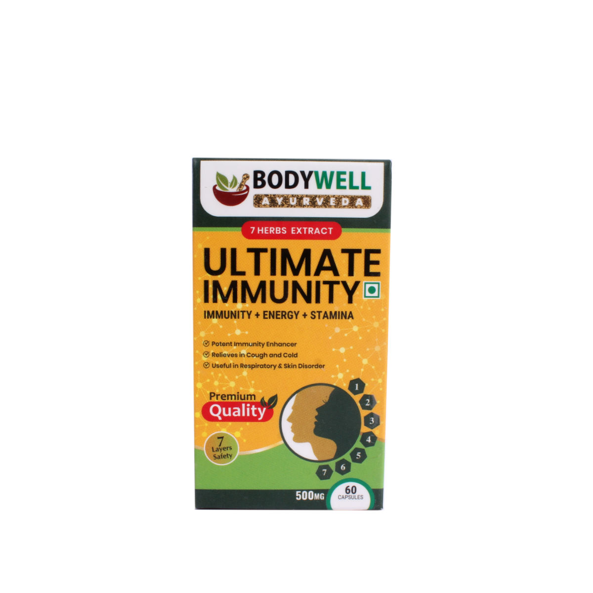 Bodywell Ultimate Immunity 500Mg Veg Capsule 60'S Price, Uses, Side ...