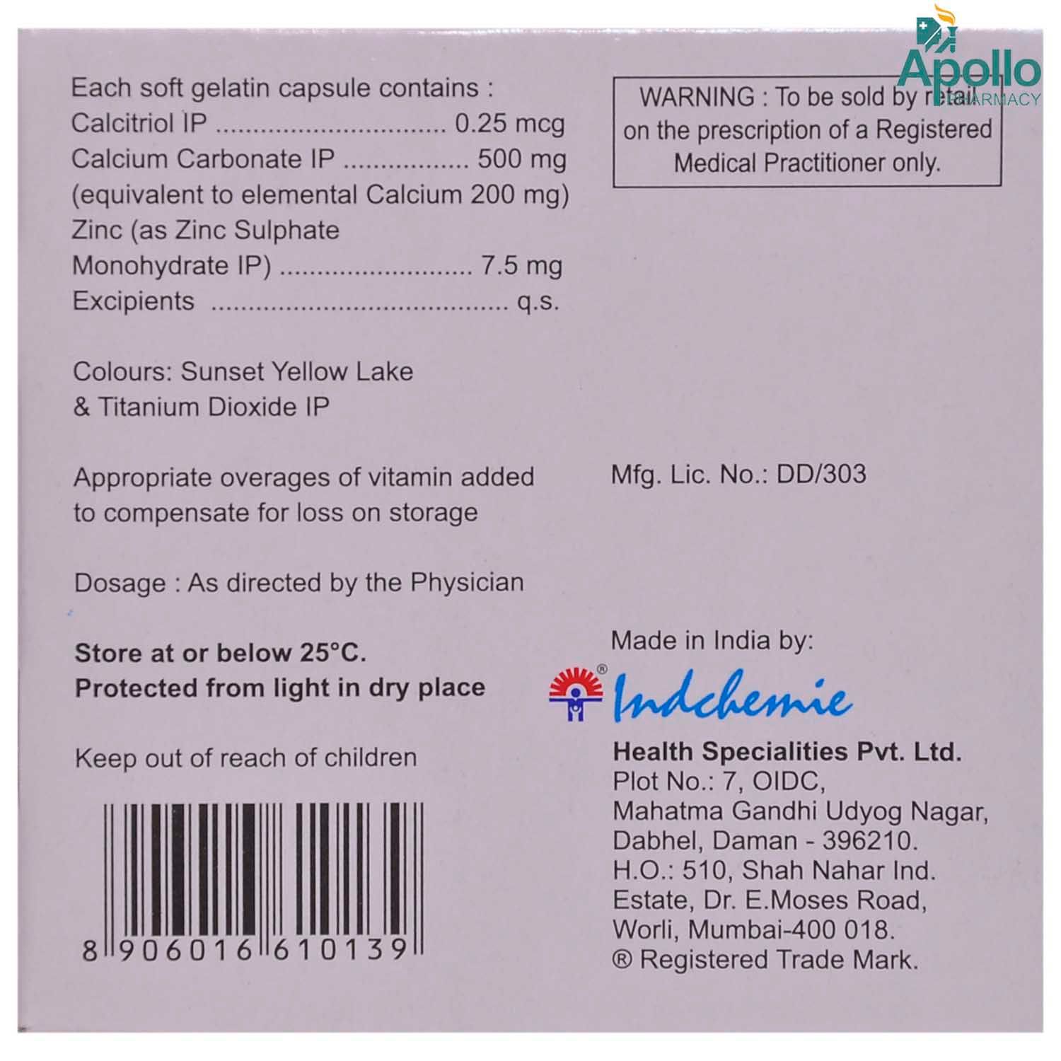 Bonestat Capsule 15's Price, Uses, Side Effects, Composition - Apollo ...