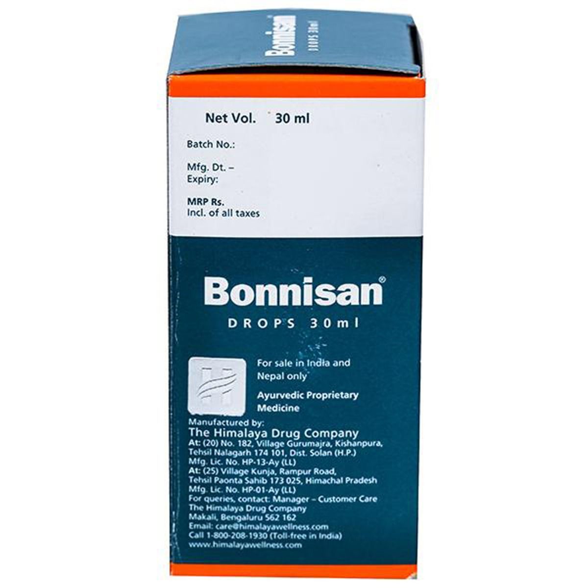 Himalaya Bonnisan Drops, 30 ml Price, Uses, Side Effects, Composition ...