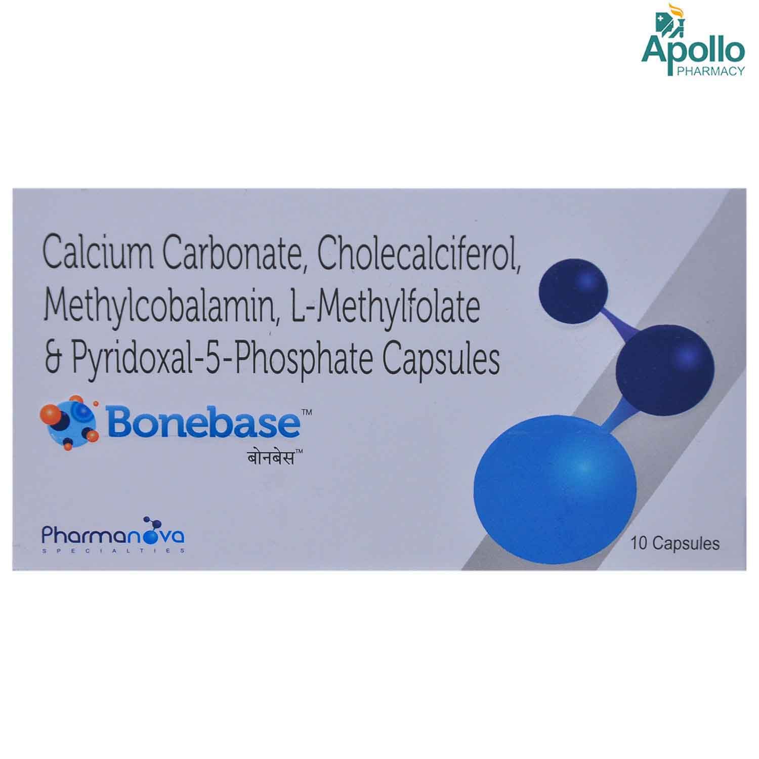 Bonebase Capsule 10's Price, Uses, Side Effects, Composition - Apollo ...
