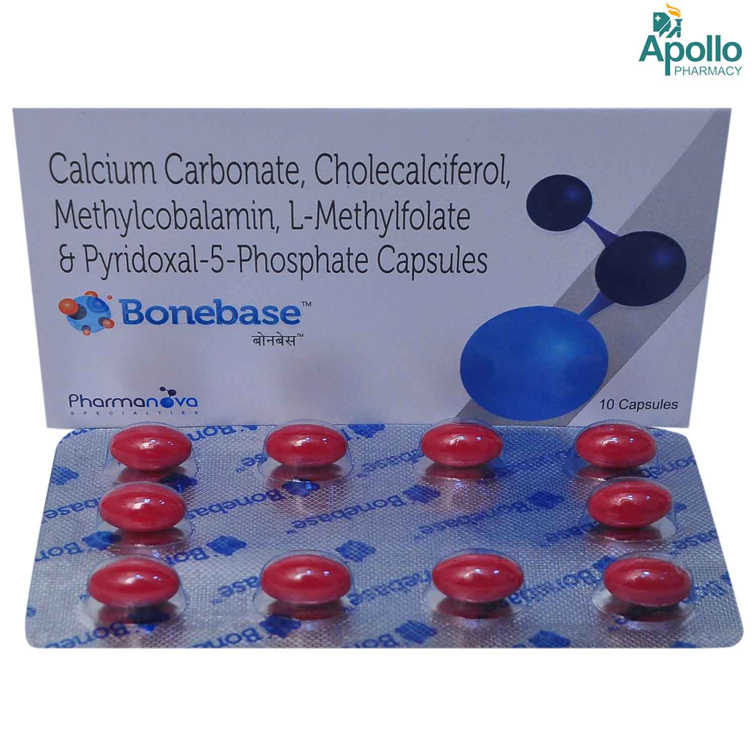 Bonebase Capsule 10's Price, Uses, Side Effects, Composition - Apollo ...