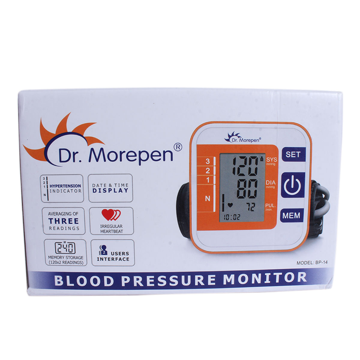 Dr. Morepen BP One Blood Pressure Monitor BP-14, 1 Count Price, Uses ...