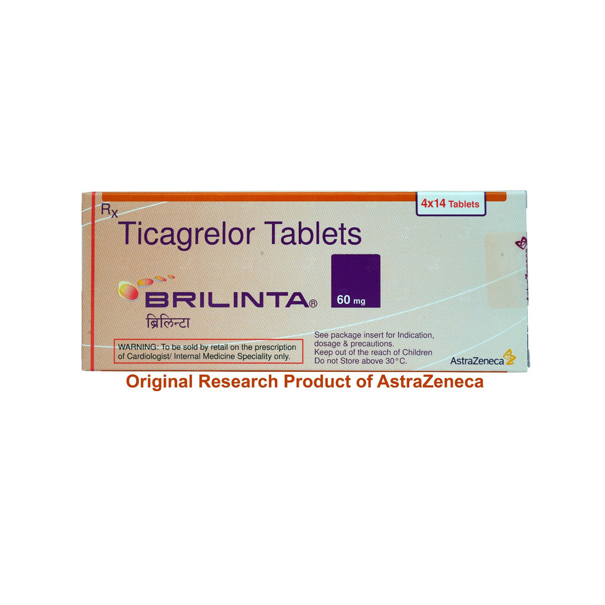 Brilinta 60 mg Tablet 14's Price, Uses, Side Effects, Composition ...
