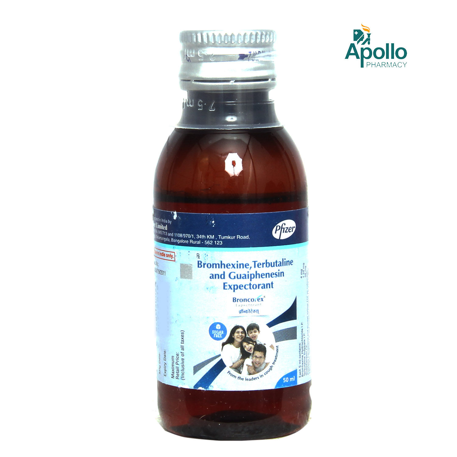 Broncorex Expectorant 50 ml Price, Uses, Side Effects, Composition ...