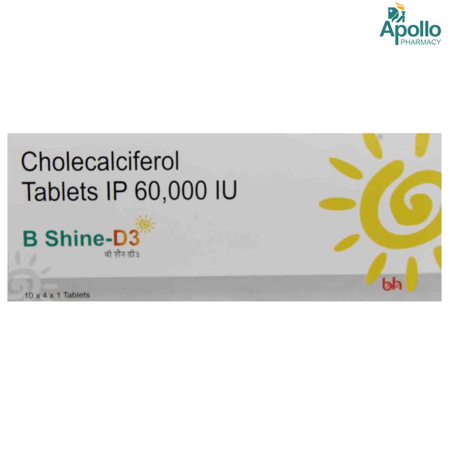 B Shine-D3 Chewable Tablet 1's Price, Uses, Side Effects, Composition ...