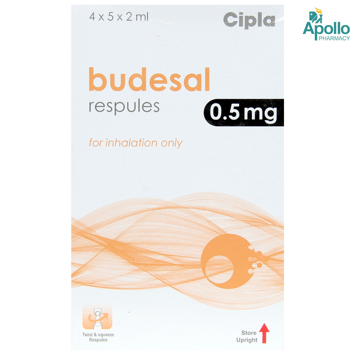 BUDESAL 0.5MG RESPULES Price, Uses, Side Effects, Composition - Apollo ...