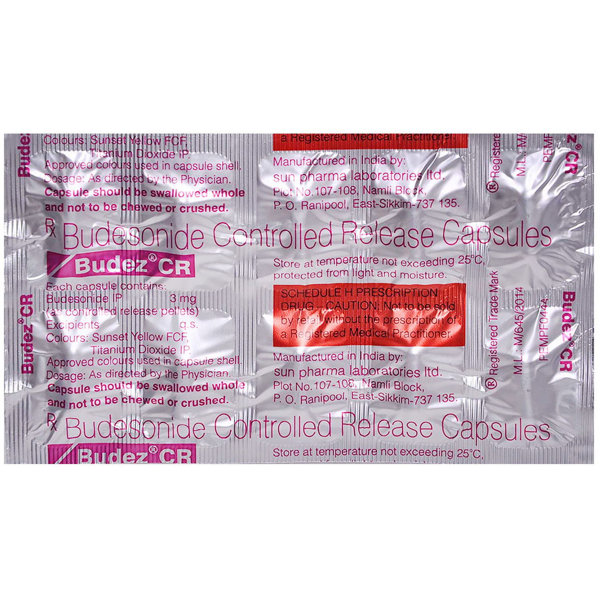 Budez CR Capsule 10's Price, Uses, Side Effects, Composition - Apollo ...