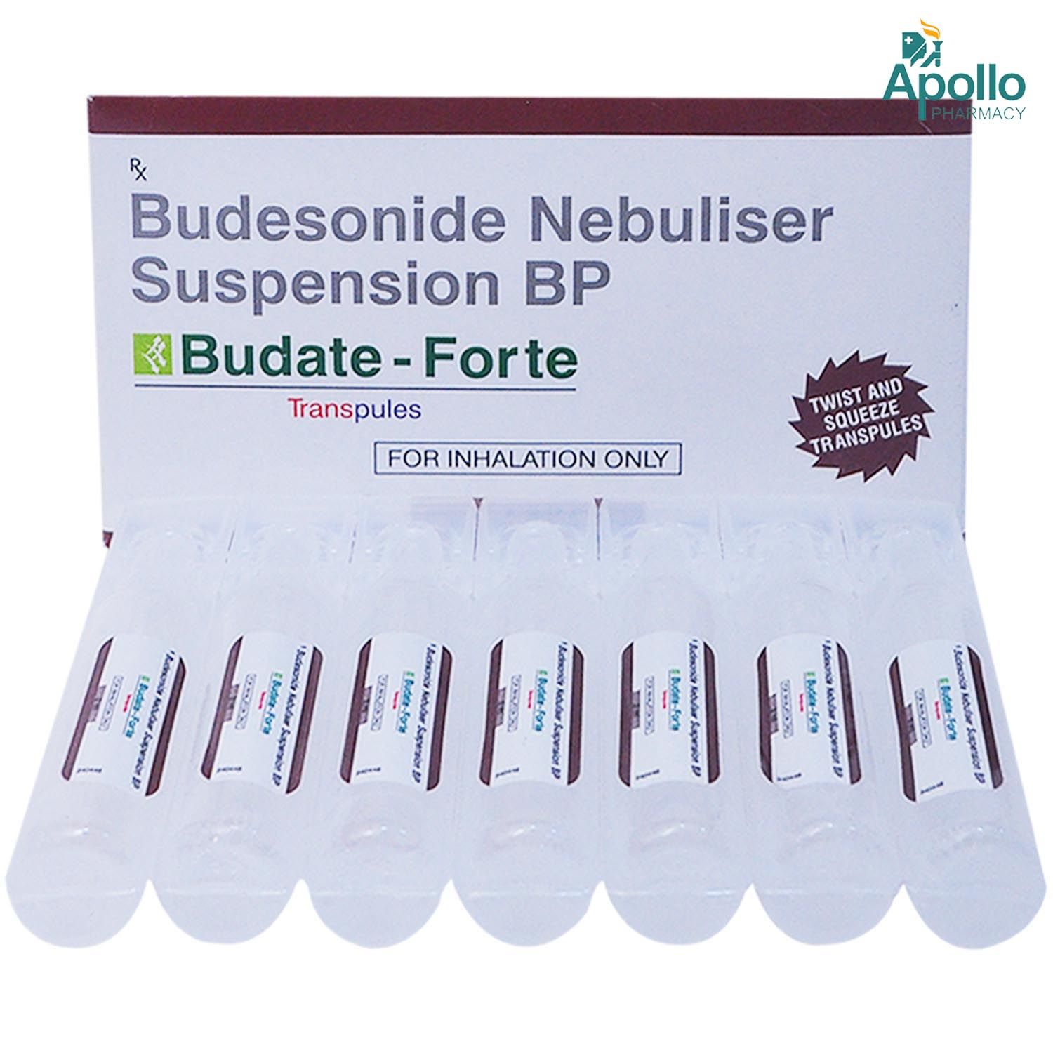 Budate Forte Transpules 7X2 ml Price, Uses, Side Effects, Composition ...