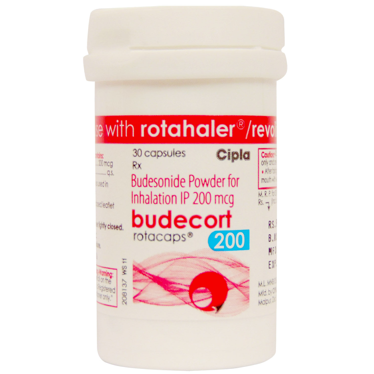 Budecort 200 Rotacaps 30's Price, Uses, Side Effects, Composition ...