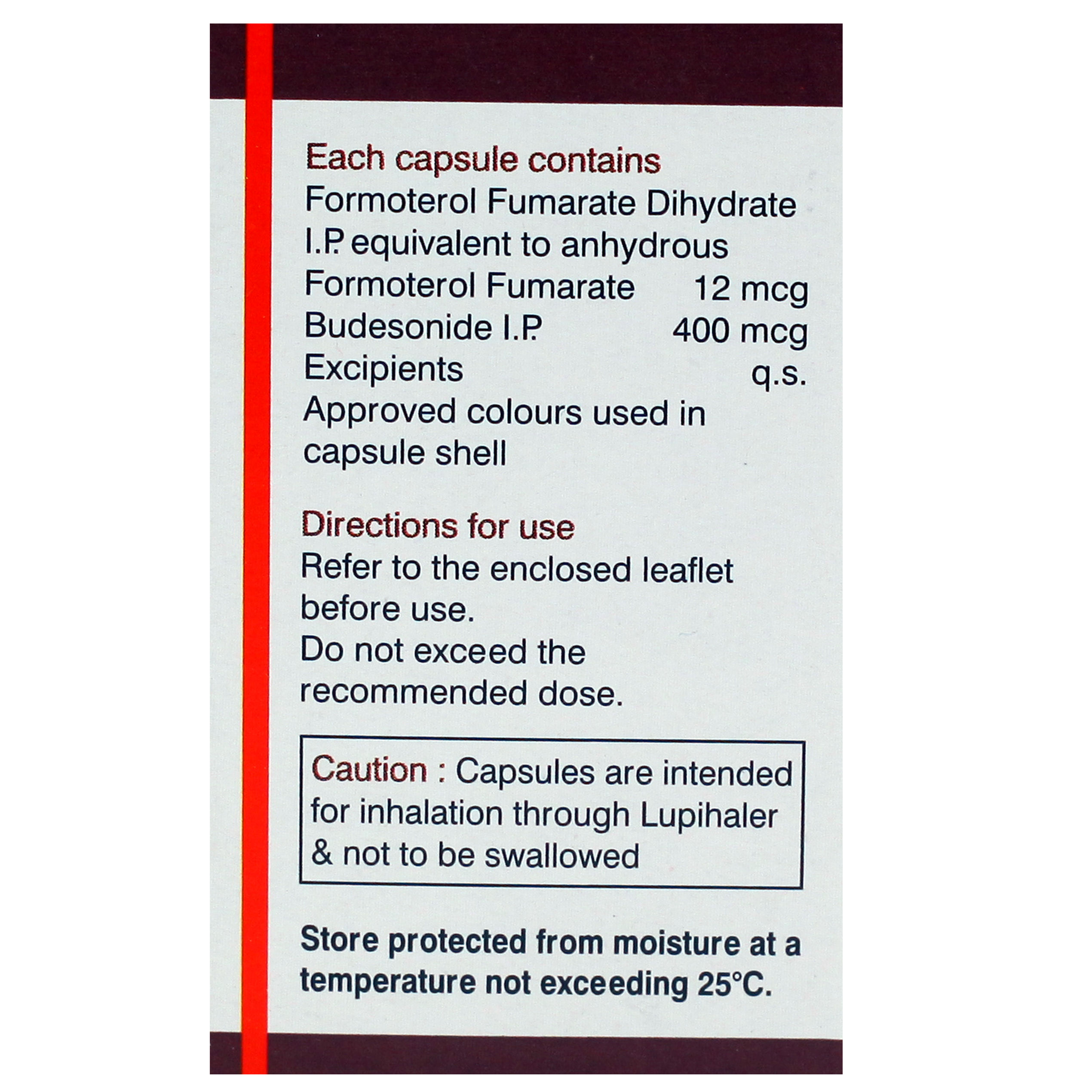 Budamete Forte Transcaps 30's Price, Uses, Side Effects, Composition ...