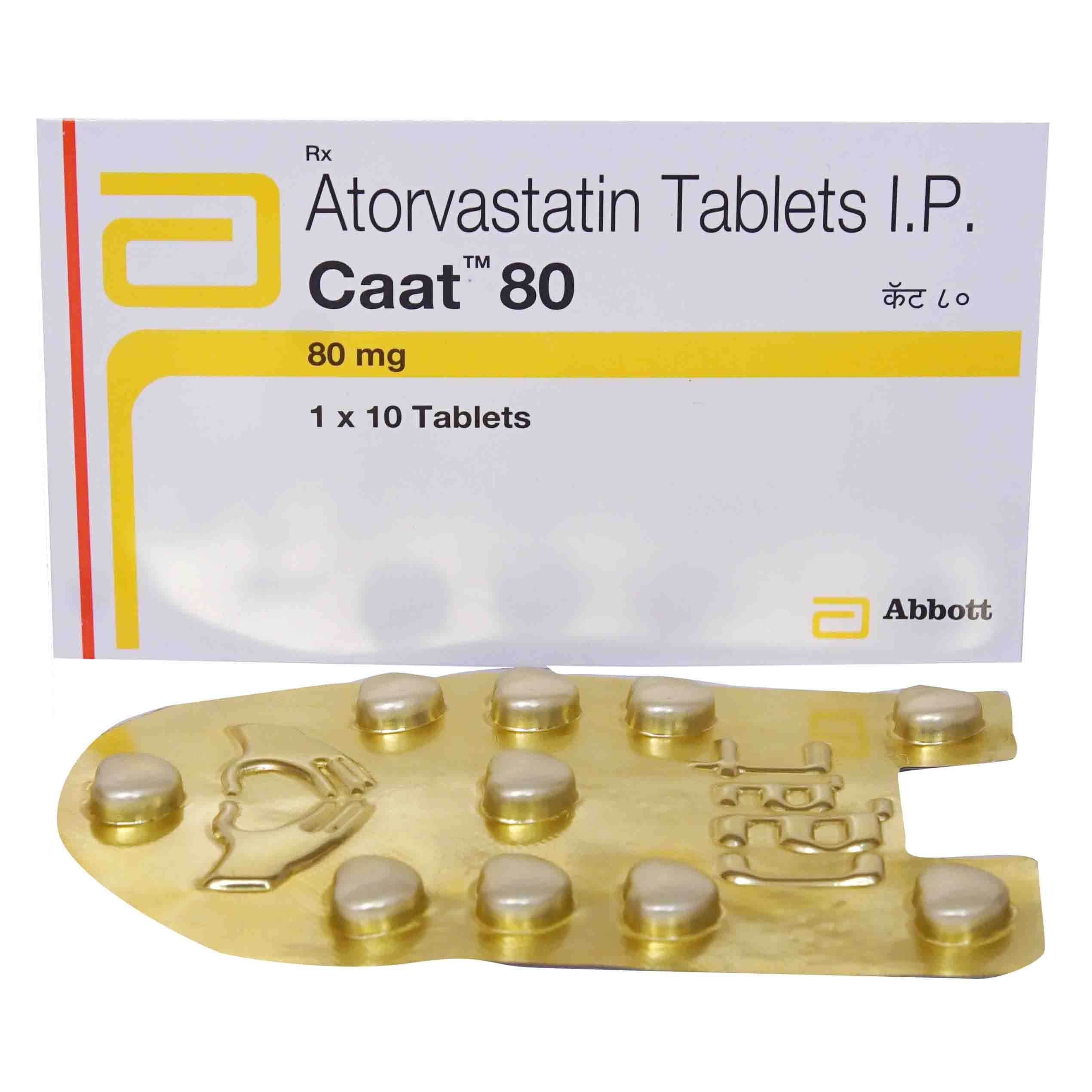 CAAT 80MG TABLET Price, Uses, Side Effects, Composition - Apollo Pharmacy