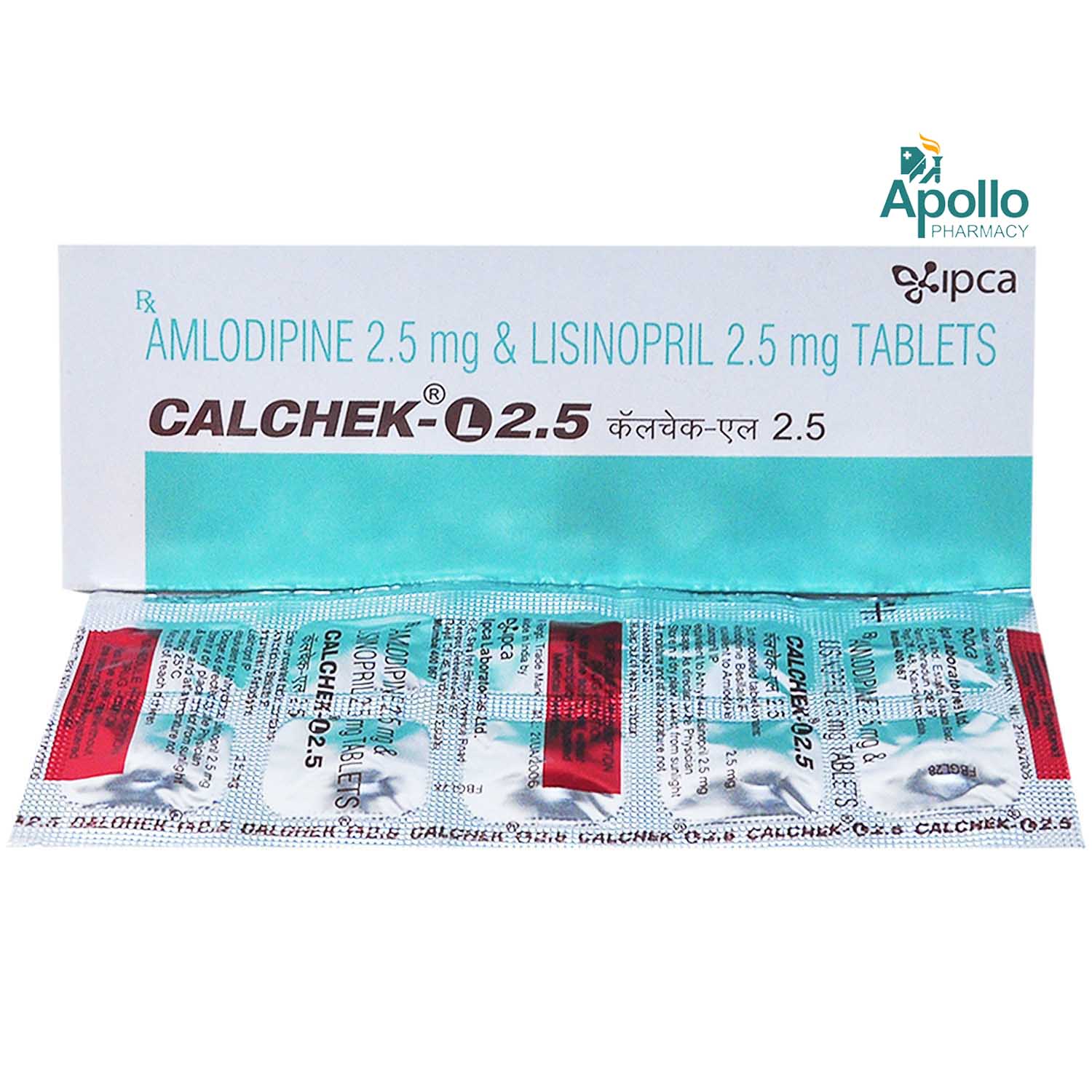 CALCHEK L 2.5MG TABLET Price, Uses, Side Effects, Composition - Apollo ...
