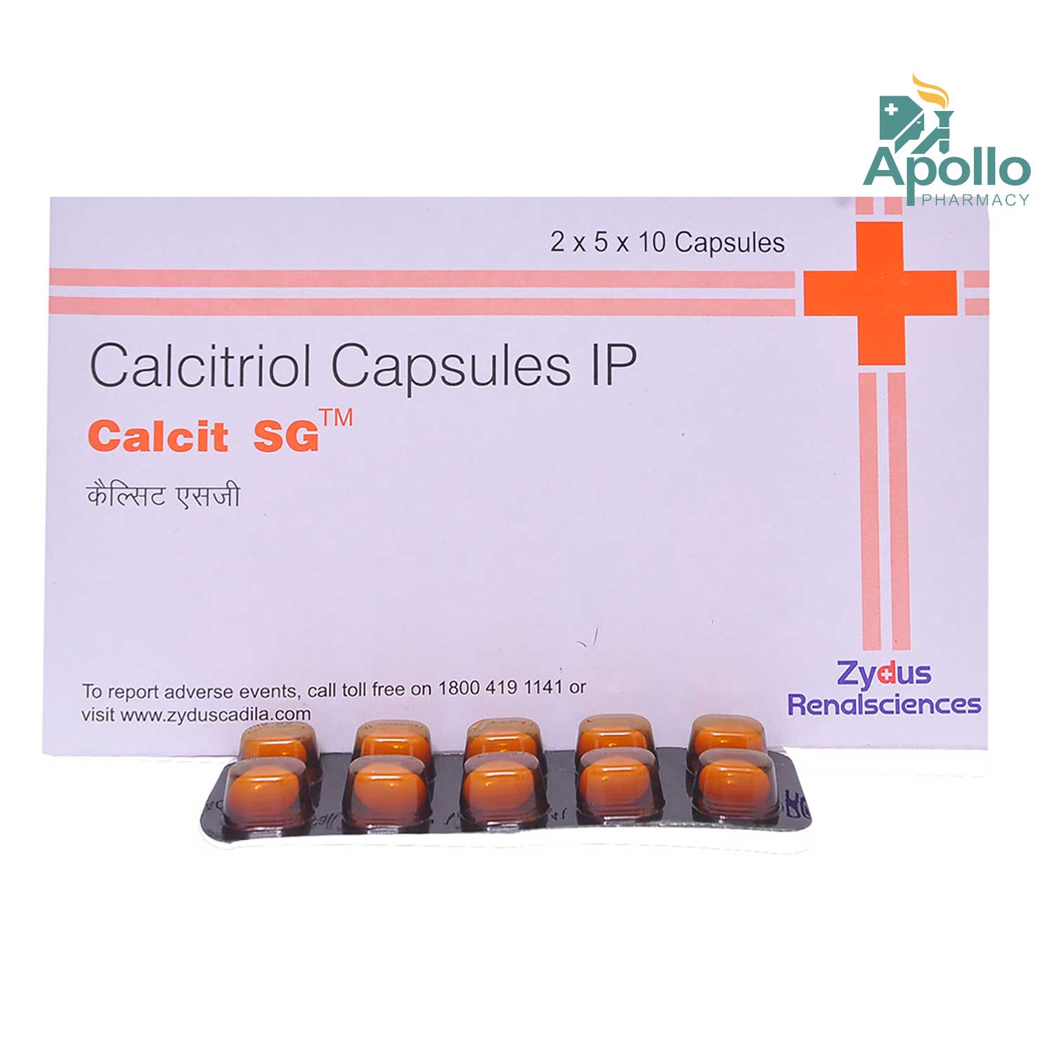 Calcit SG Capsule 10's Price, Uses, Side Effects, Composition - Apollo ...