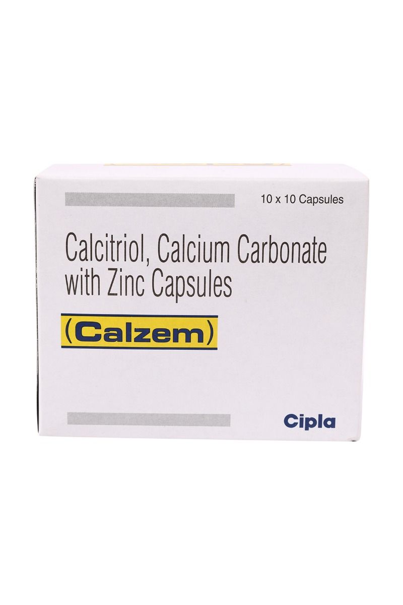 Calzem Capsule 10's Price, Uses, Side Effects, Composition - Apollo ...