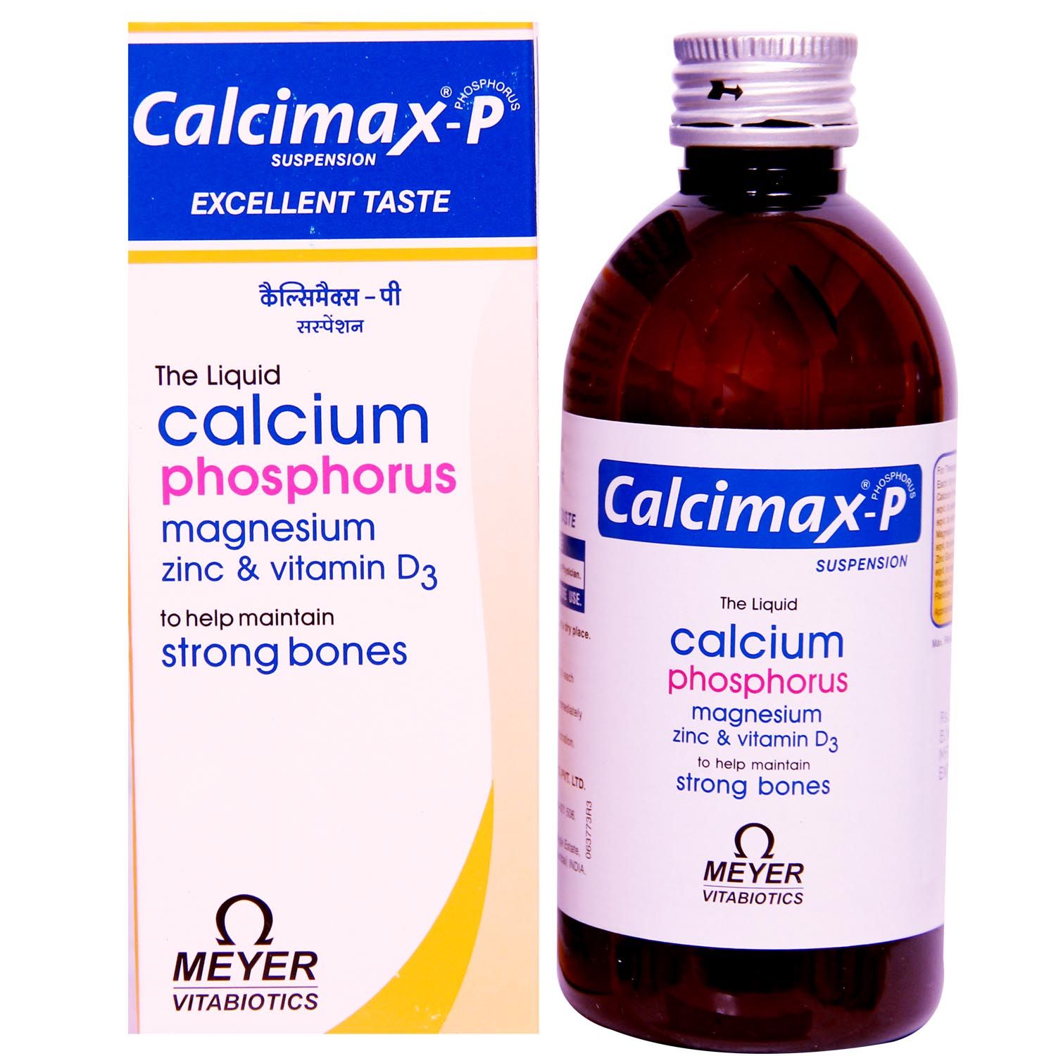 Calcimax P Suspension 200ml Price, Uses, Side Effects, Composition ...