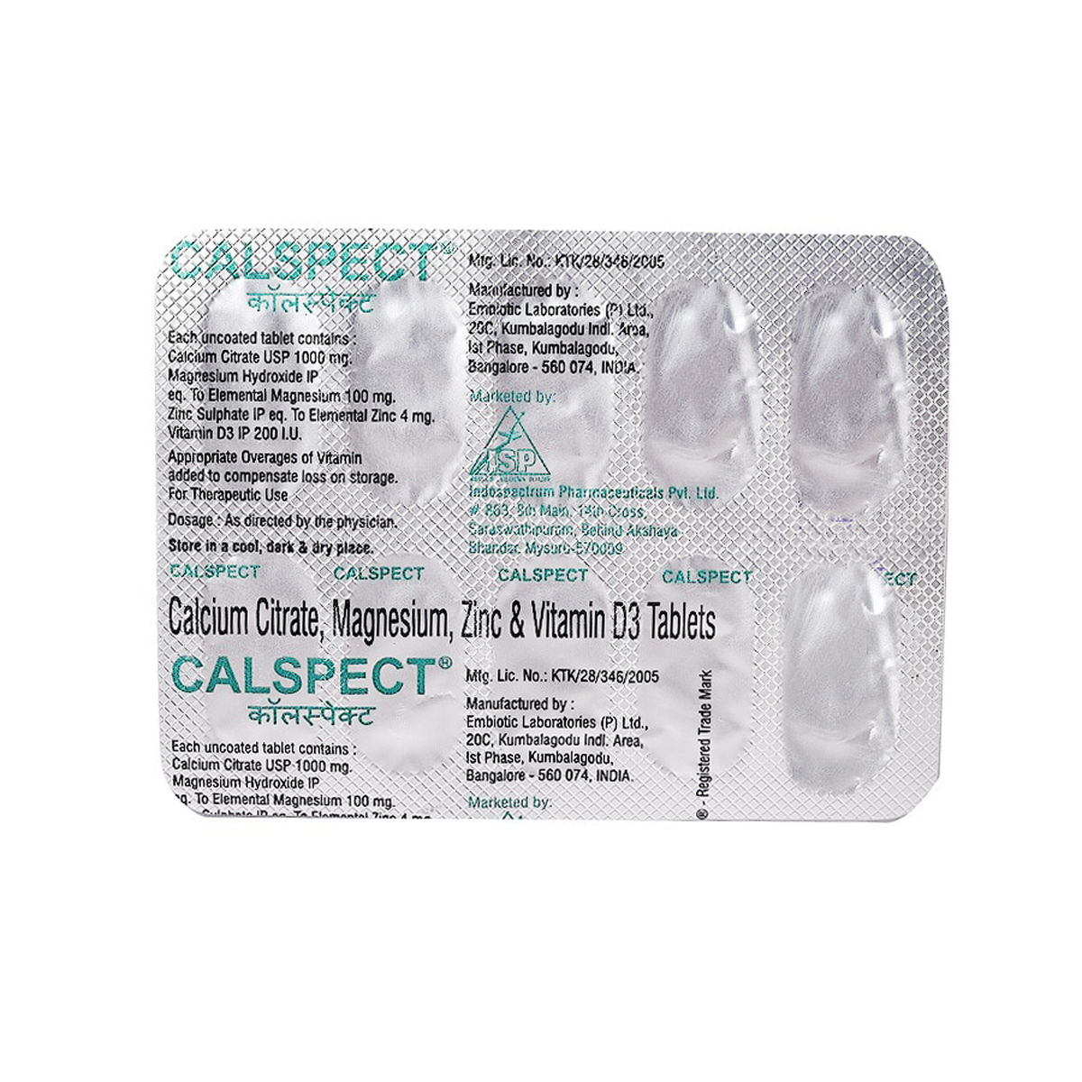 Calspect Tablet 10's Price, Uses, Side Effects, Composition - Apollo ...