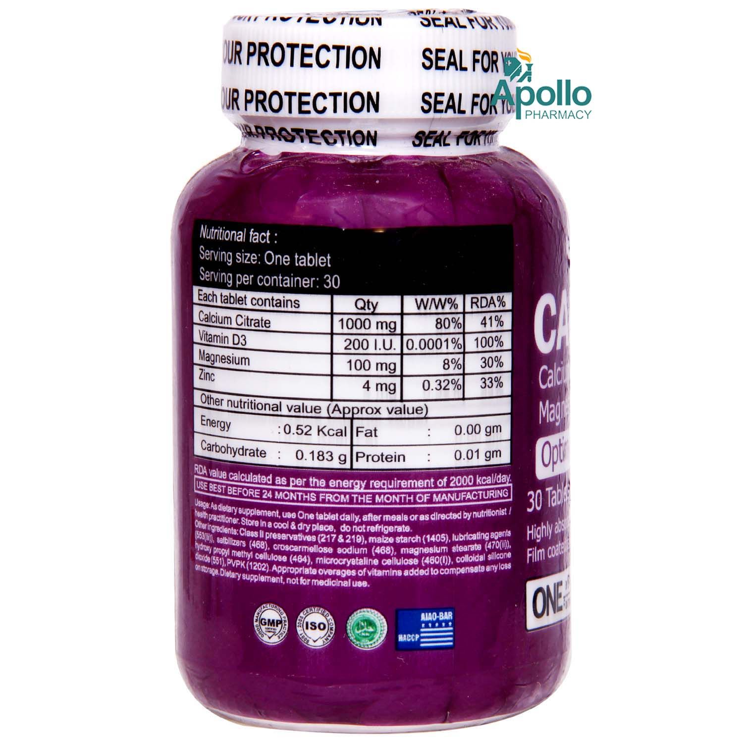 CALTODAY TABLET 30'S Price, Uses, Side Effects, Composition - Apollo ...